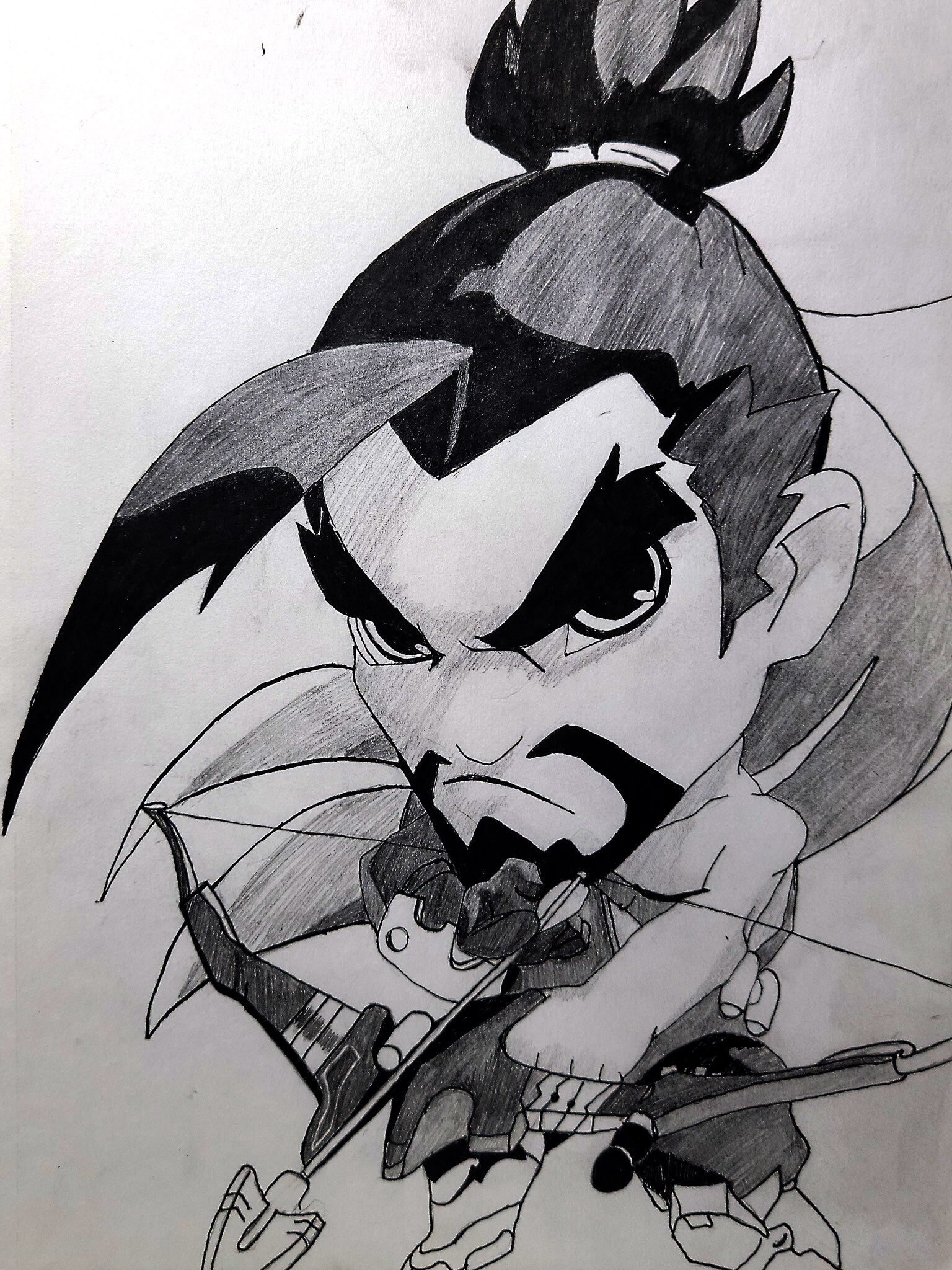 ArtStation - Old Chibi Hanzo Artwork