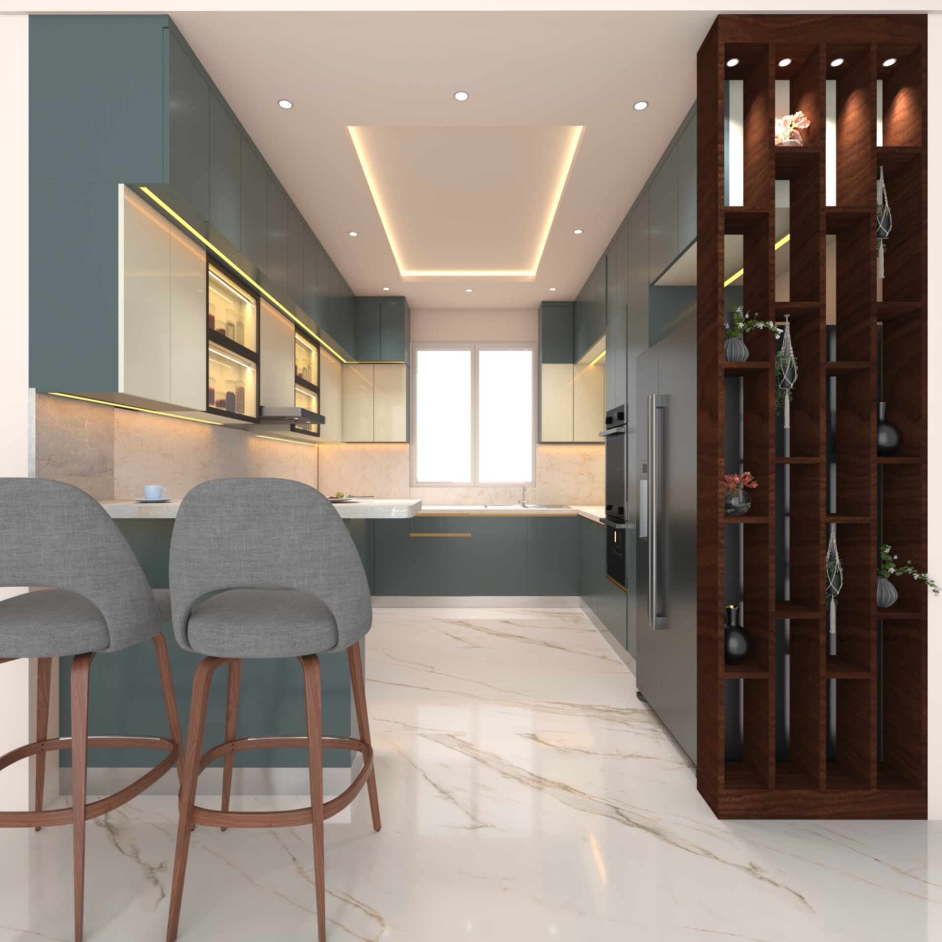 ArtStation - 3d model interior kitchen