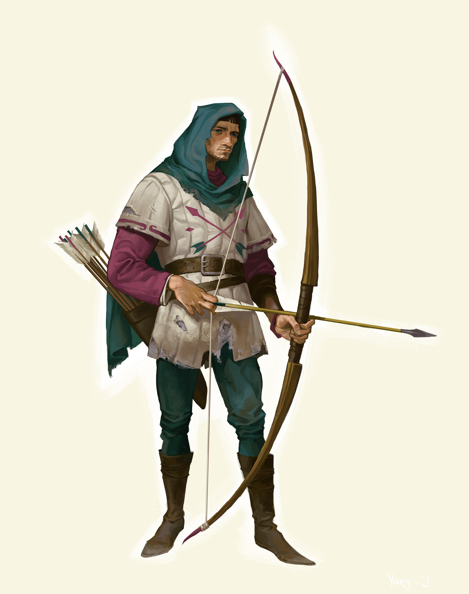 Level 1 Archer by Yang J : r/ImaginaryArchers