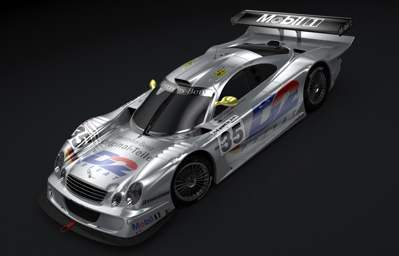 LeMans3D - Mercedes-Benz CLK-LM [C208] 1998 #35