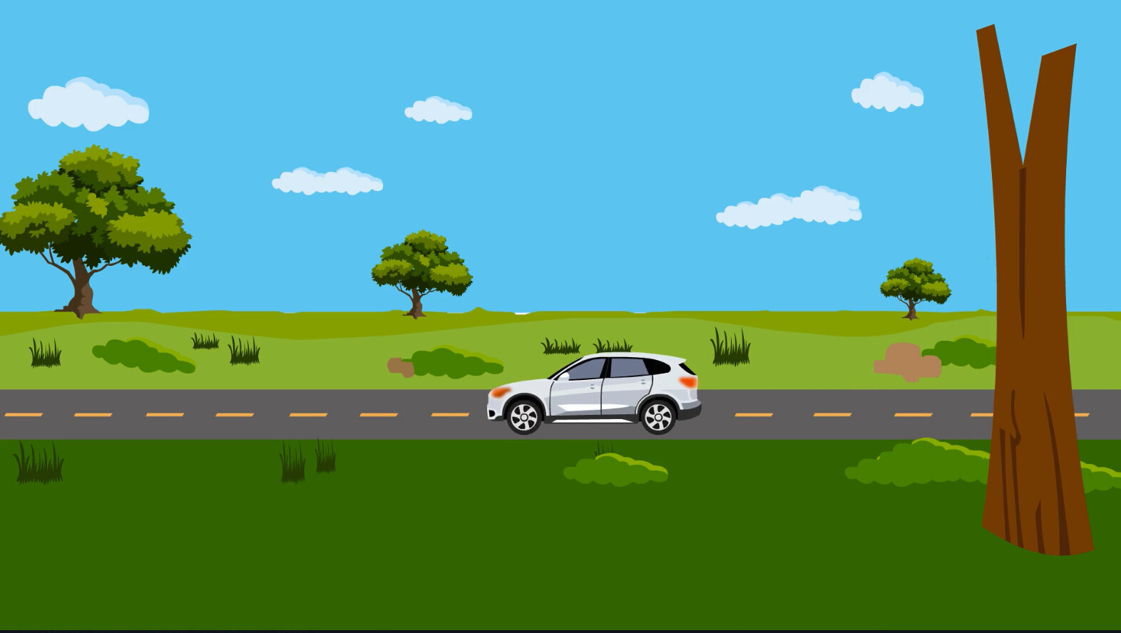 ArtStation - 2D Animation (Car)