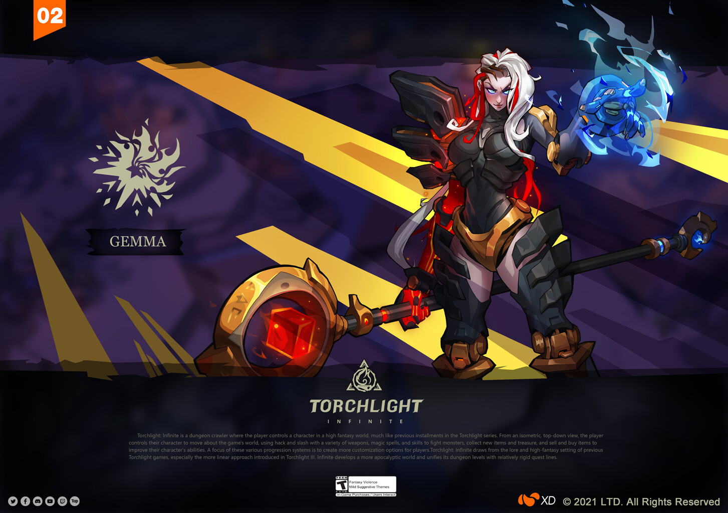 Wade Kang - 火炬之光：无限-冰焰 吉玛 Torchlight:infinite-Gemma