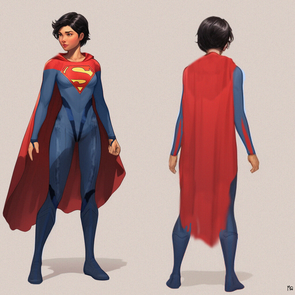 ArtStation - Supergirl - The Flash