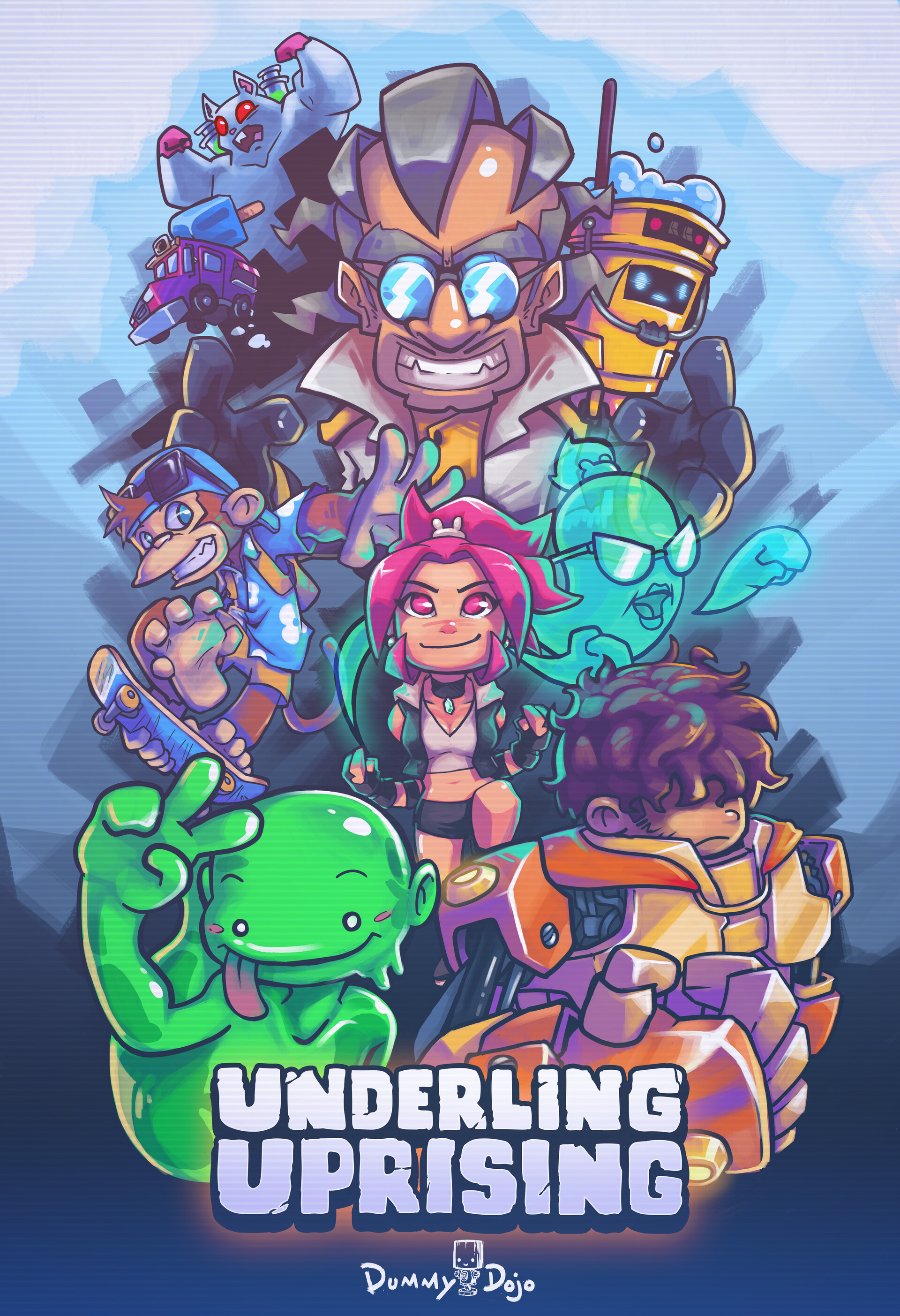 ArtStation - Underling Uprising Cover Art