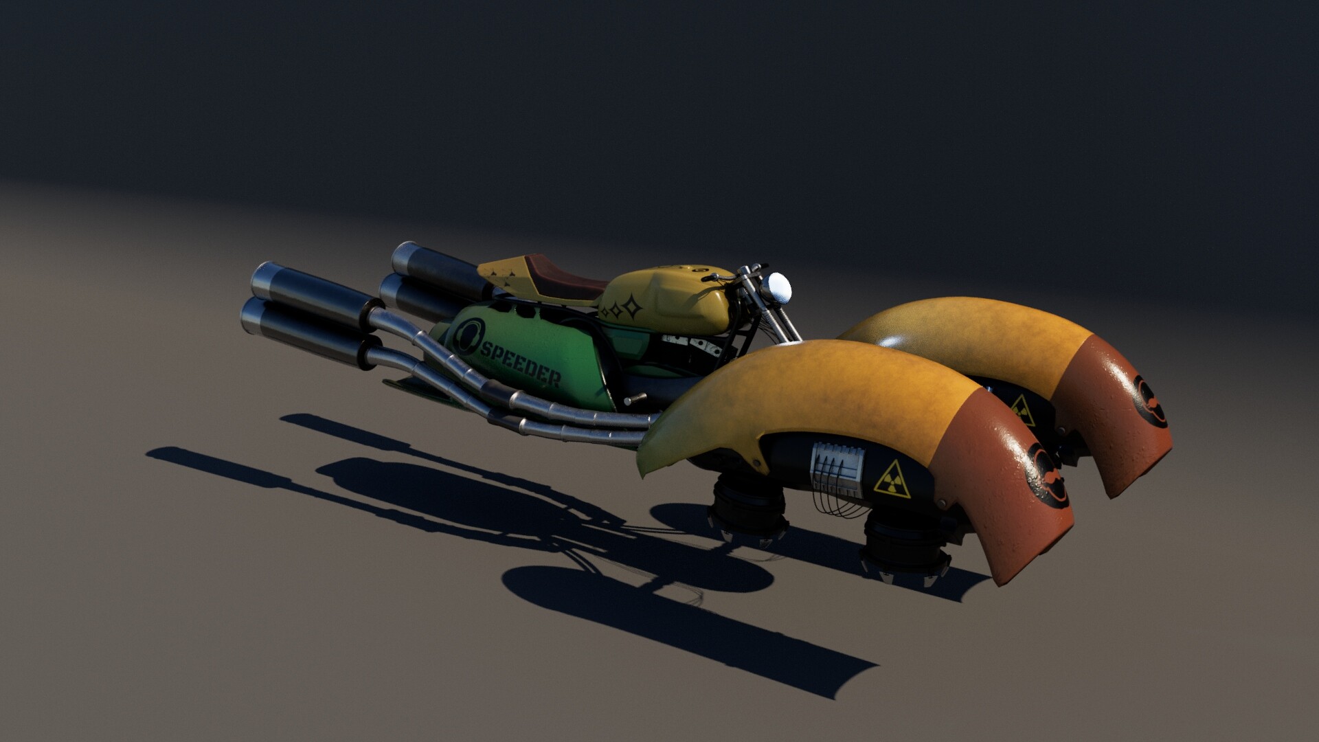 ArtStation - Hover Bike