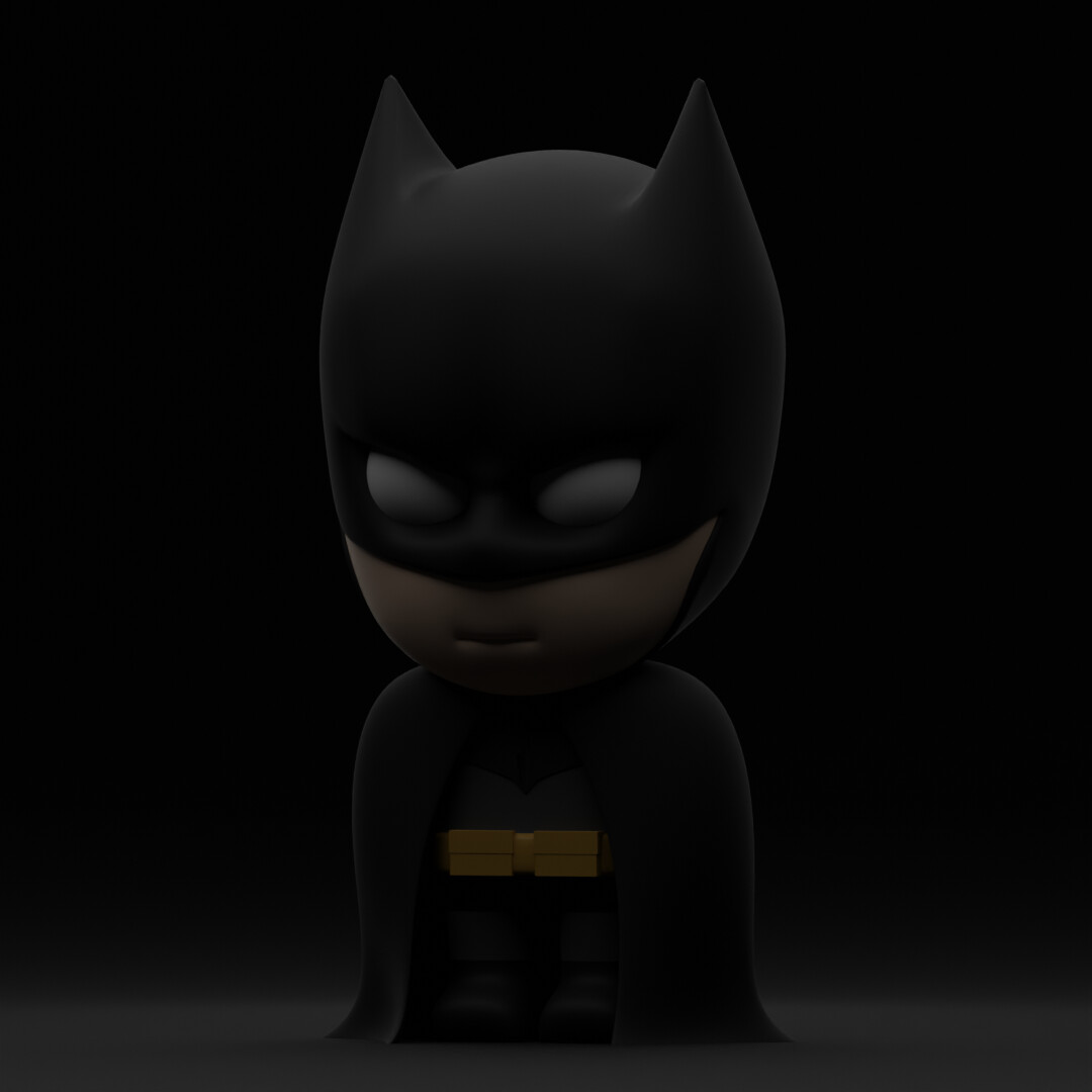 ArtStation - The Batman "chibi" #17