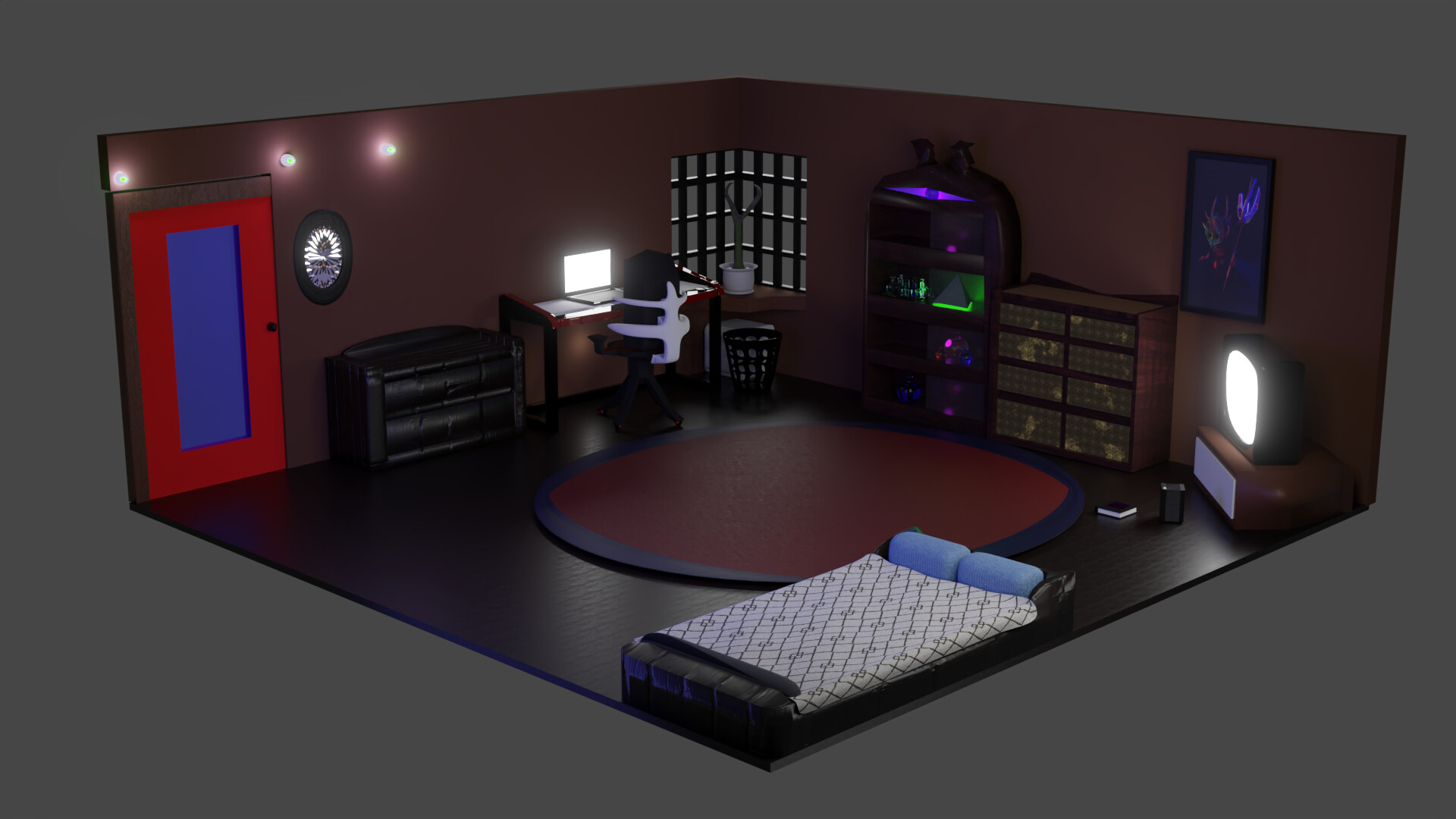 ArtStation - Gamer room