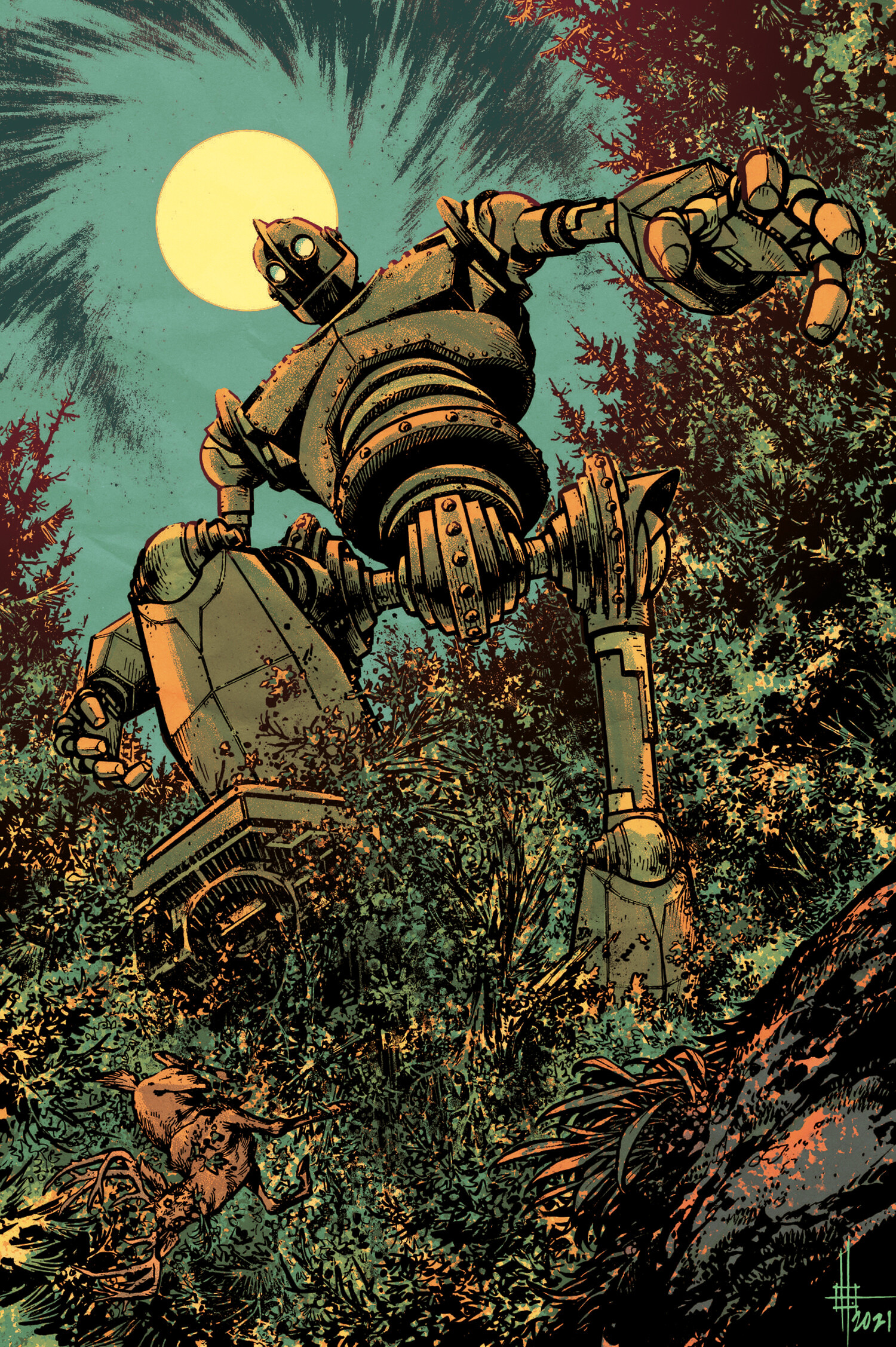 ArtStation - Iron Giant (Zach Howard)