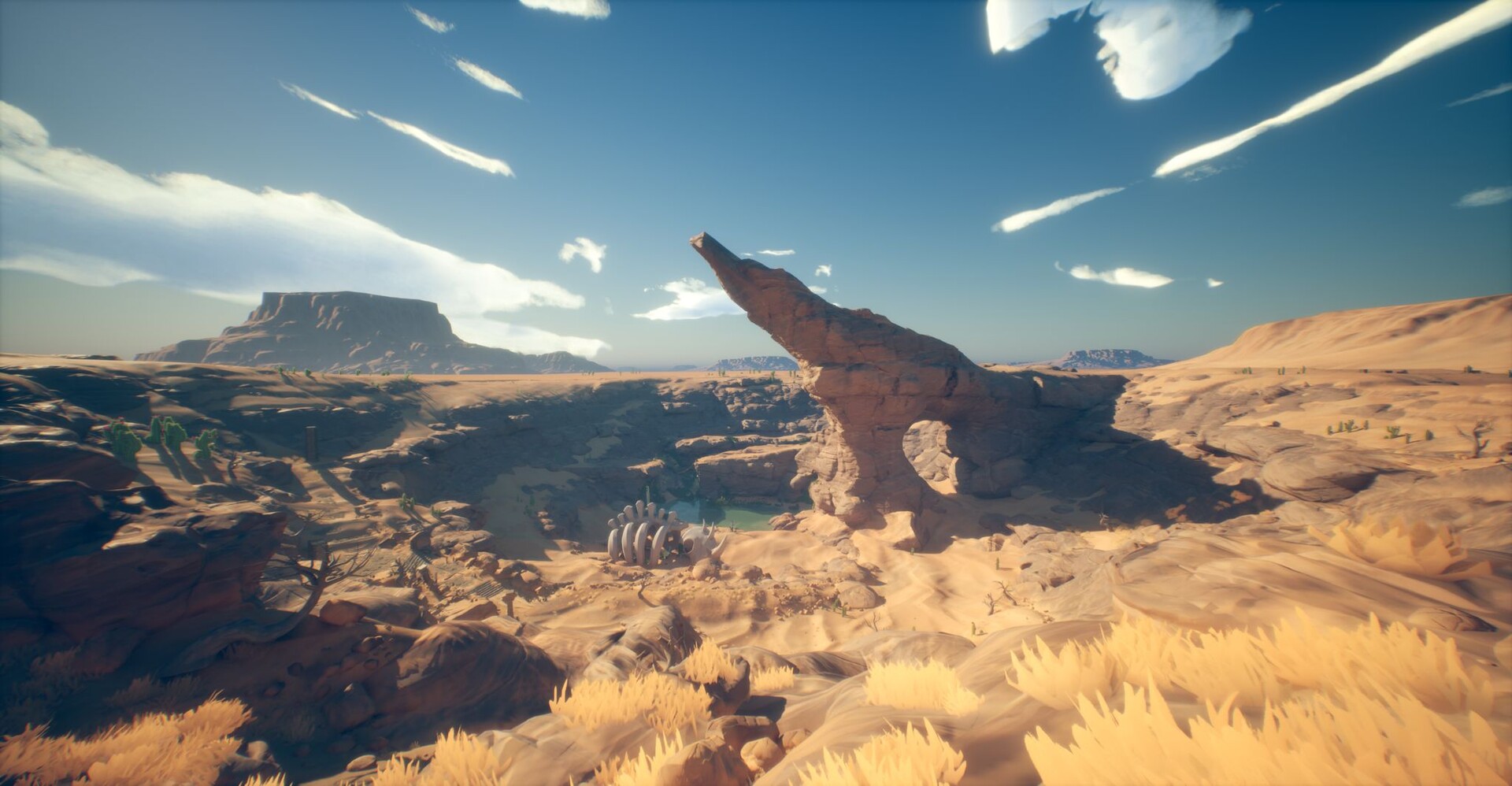 CursorChan - Desert - Unreal Engine 5 Stylized Scene