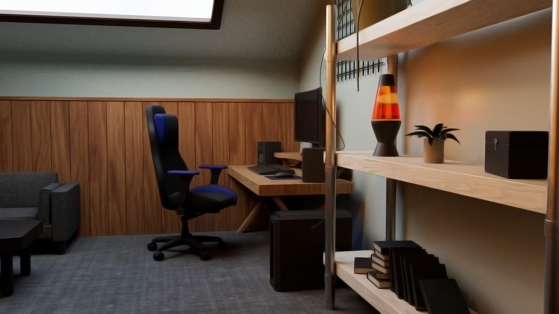 ArtStation - Maya 3D room