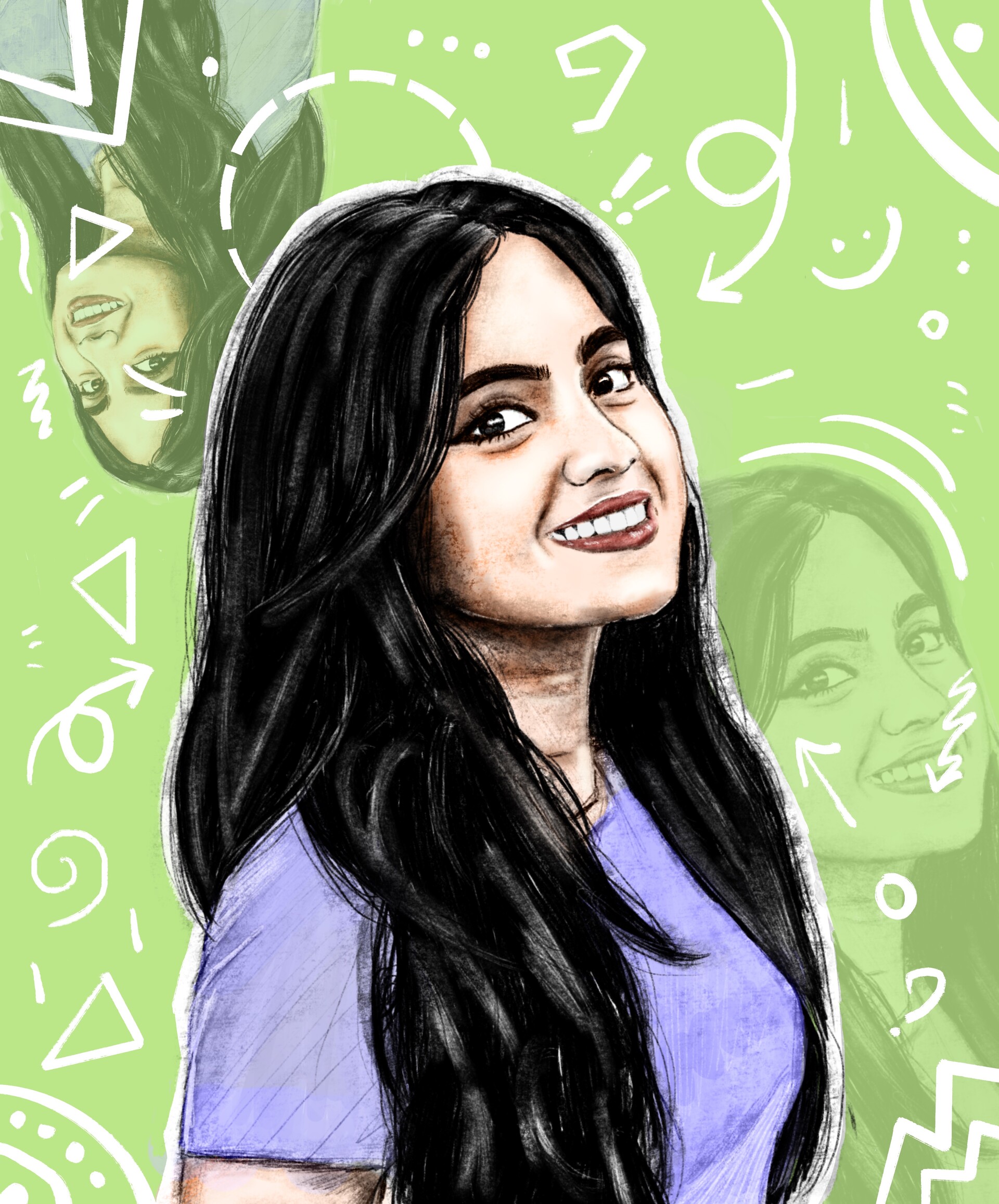 ArtStation - Devika Sanjay Procreate Digital Art By Ashwin Madhu