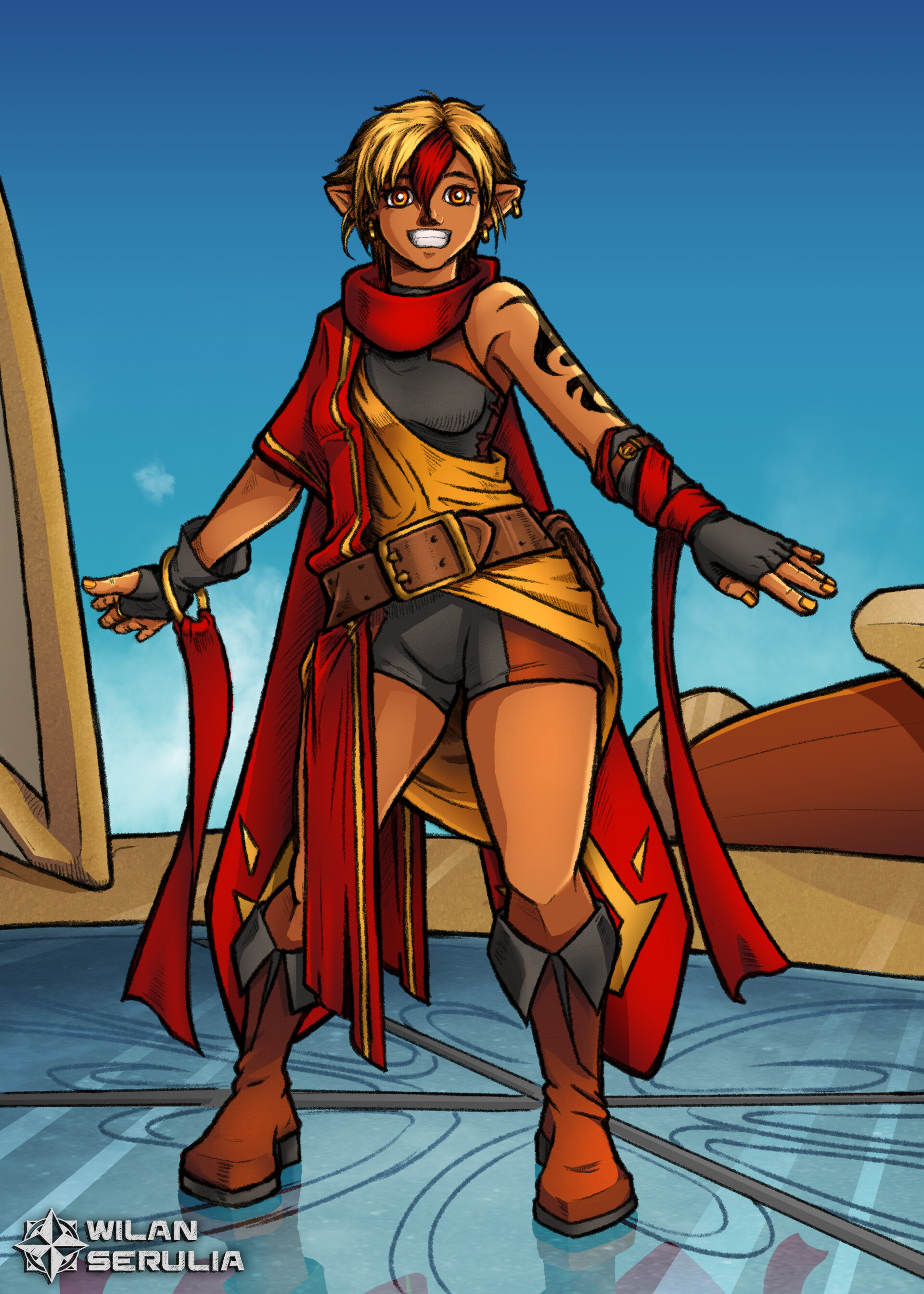 ArtStation - Soaring the skies