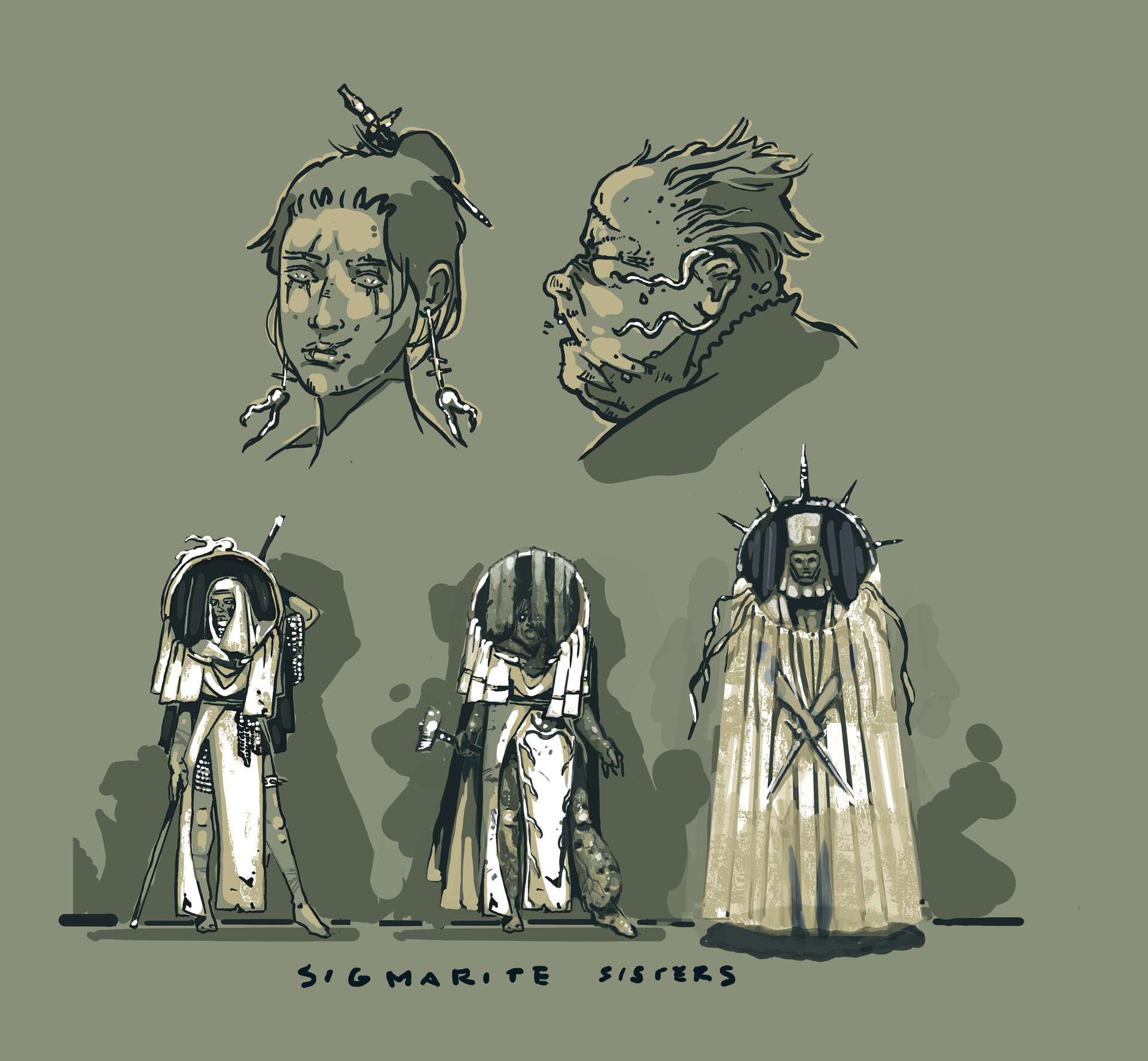 ArtStation - Mordheim Character