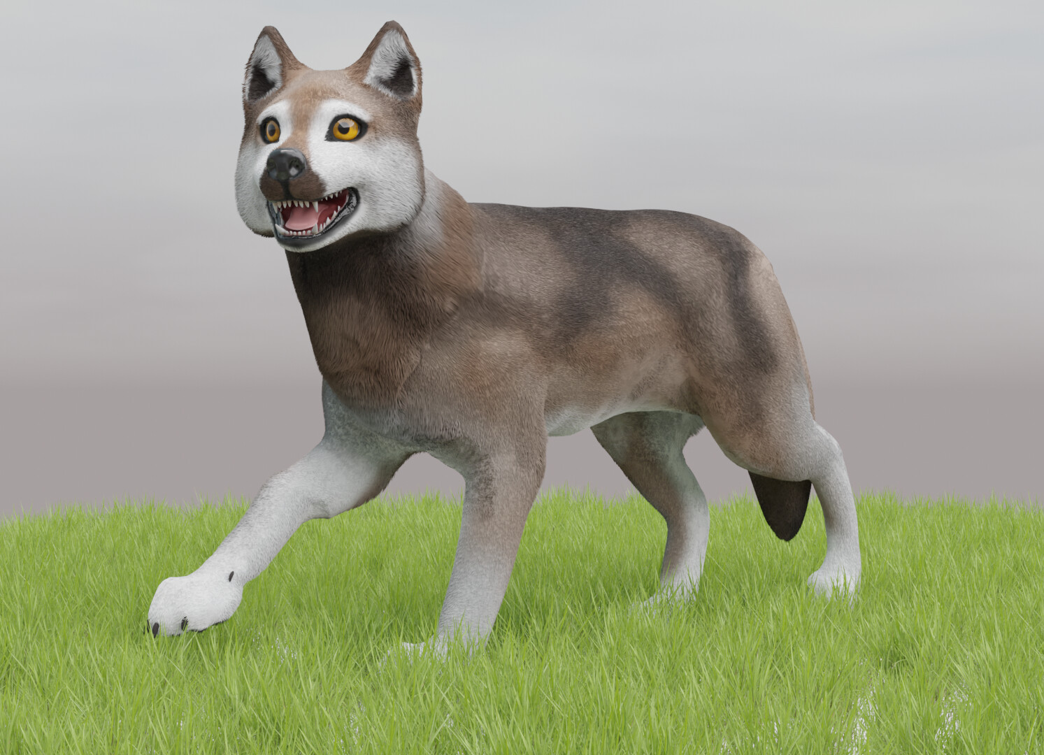 ArtStation - Wolf 3D Model