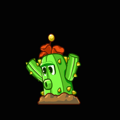 ArtStation - Tall Cactus Character Animation