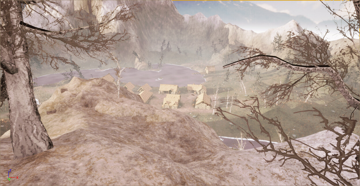 Caleb Cajudo - Village in the mountains