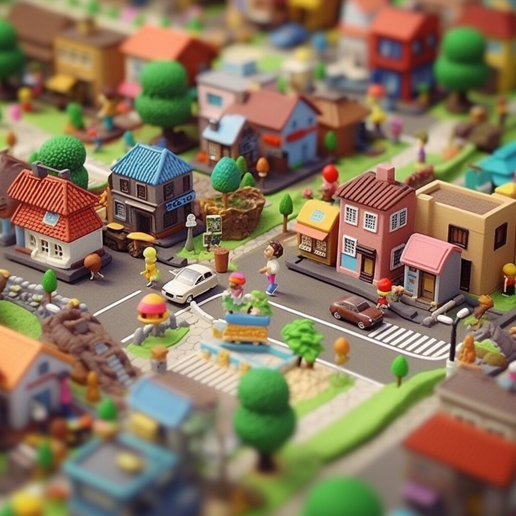 ArtStation - Mehraga Cute City