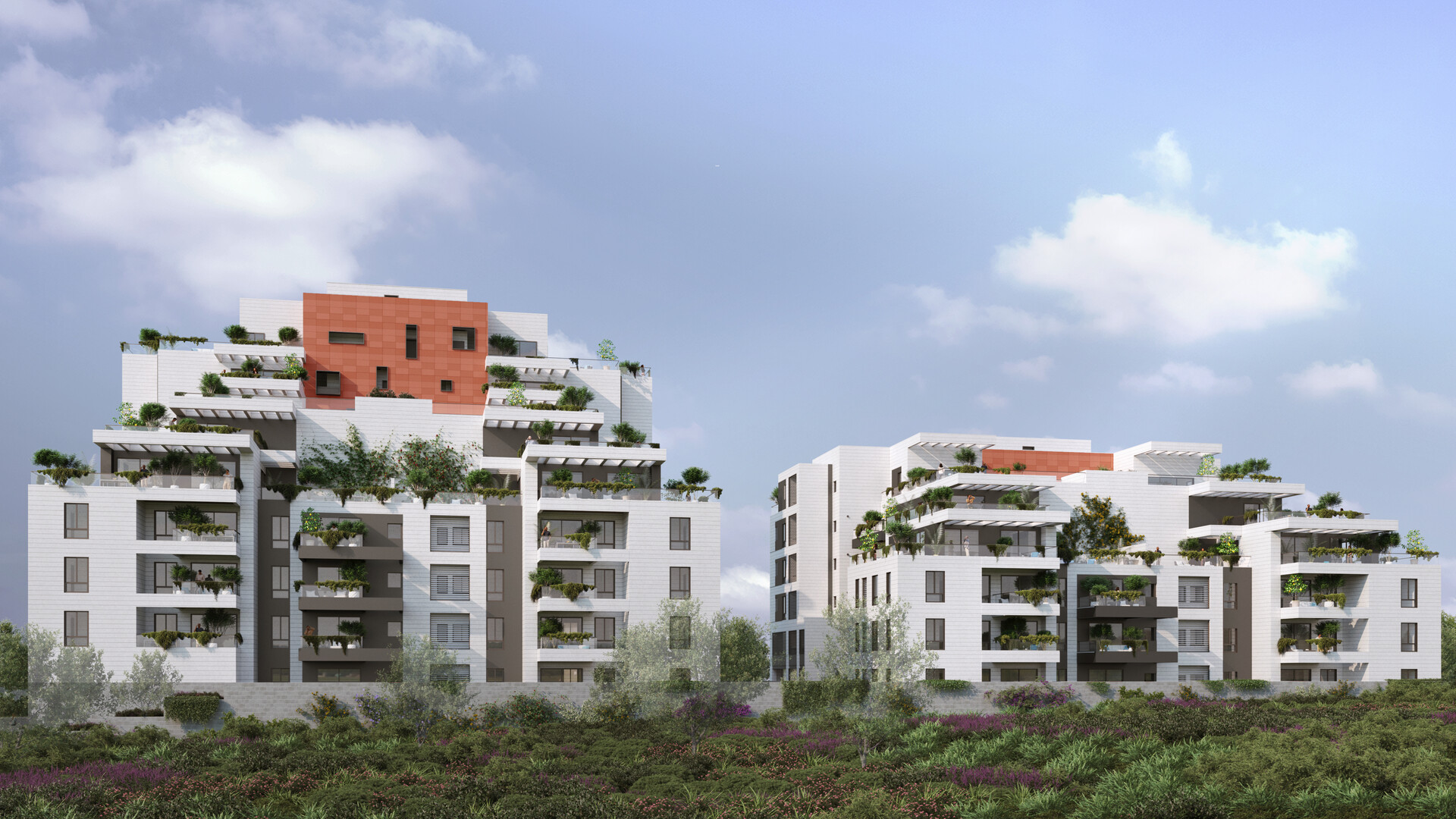 Dror Shaul - Exterior Apartment Building.