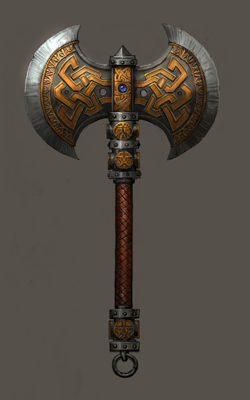Rochelle Shadow - Dwarven Battle Axe