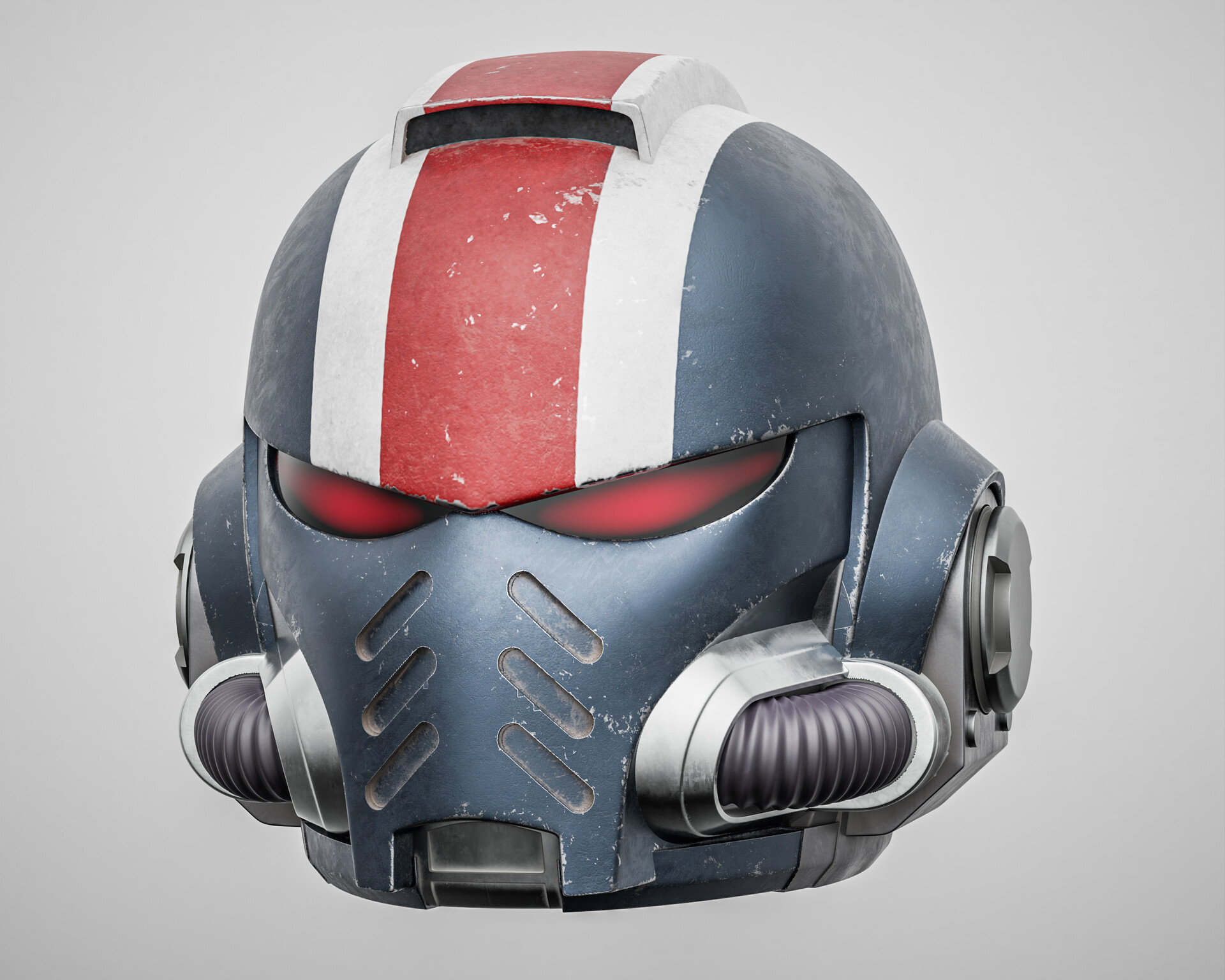 Benjamin Cake - Warhammer 40k MKX Space Marine Helmet STL