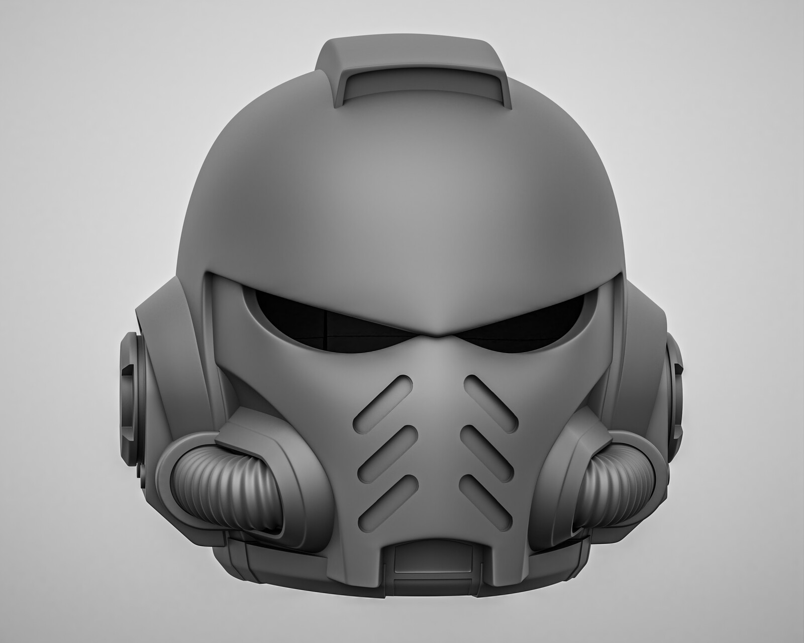 Benjamin Cake - Warhammer 40k MKX Space Marine Helmet STL
