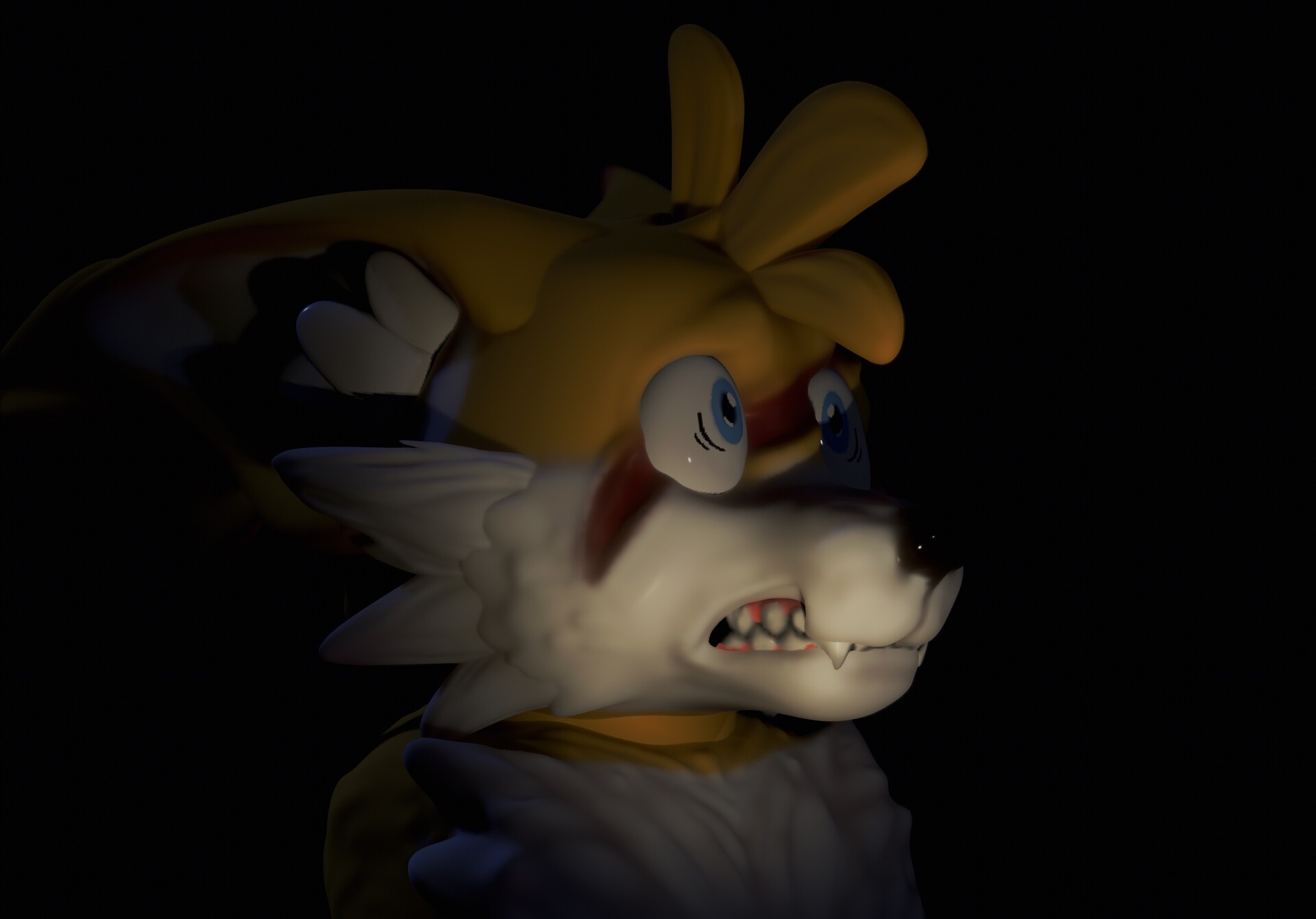 ArtStation - Scarred up Prower