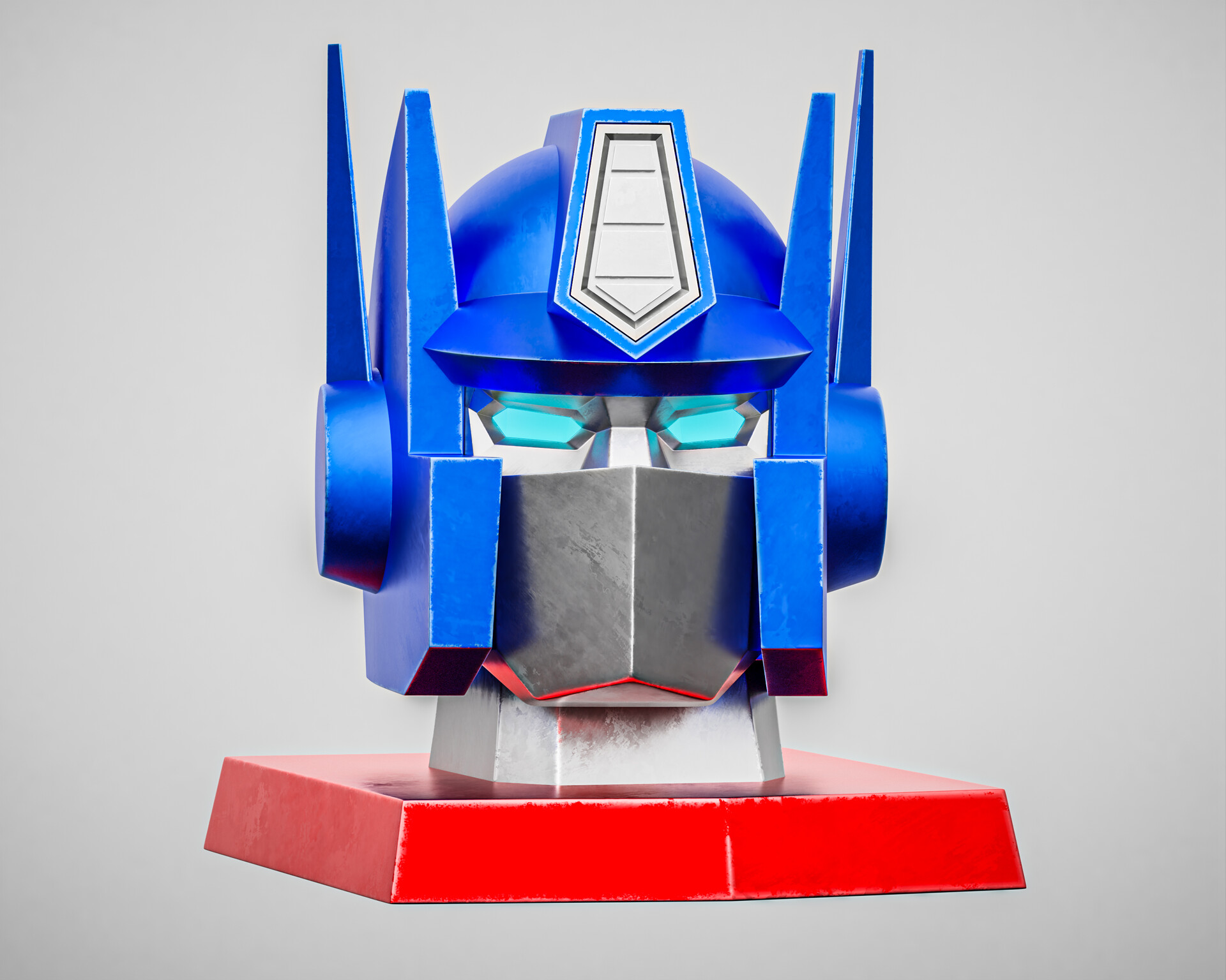 ArtStation - G1 Optimus Prime Bust STL