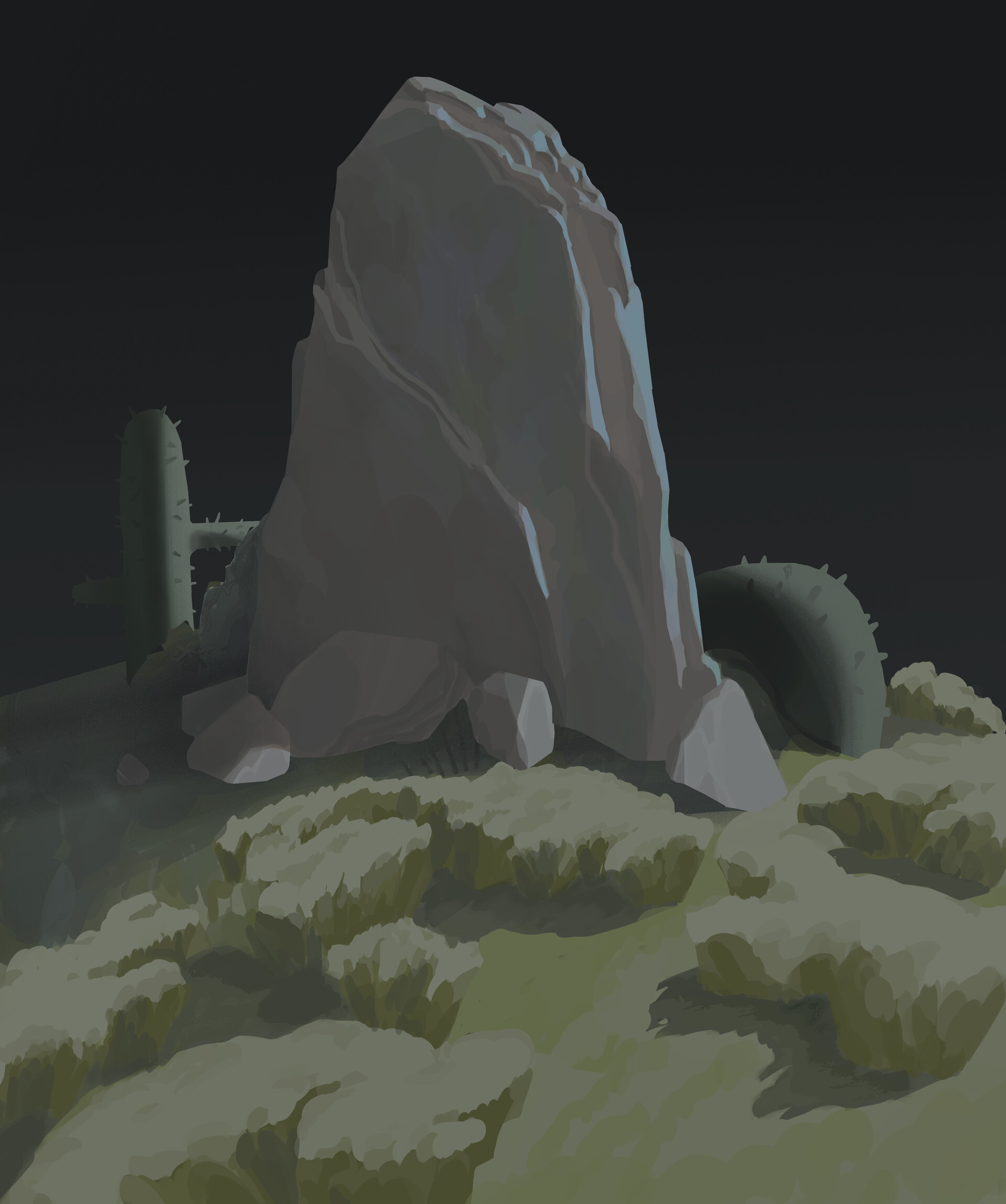 ArtStation - Hand-painted environments