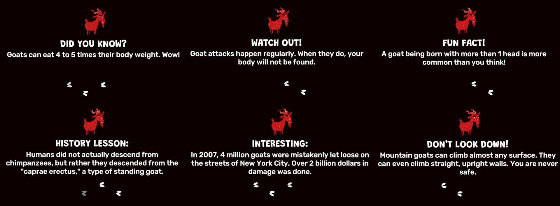 Nick Baker - That Damn Goat - UI Animations and Implementation