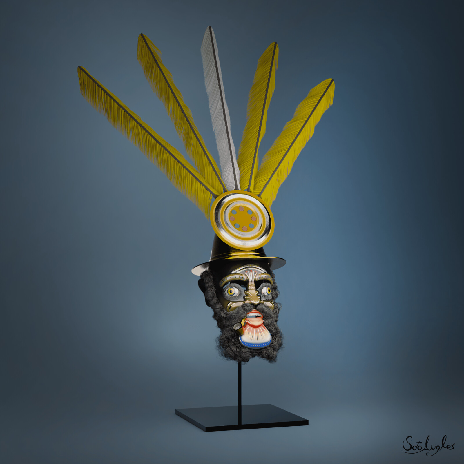 Mauricio Soto - Máscara de Morenada