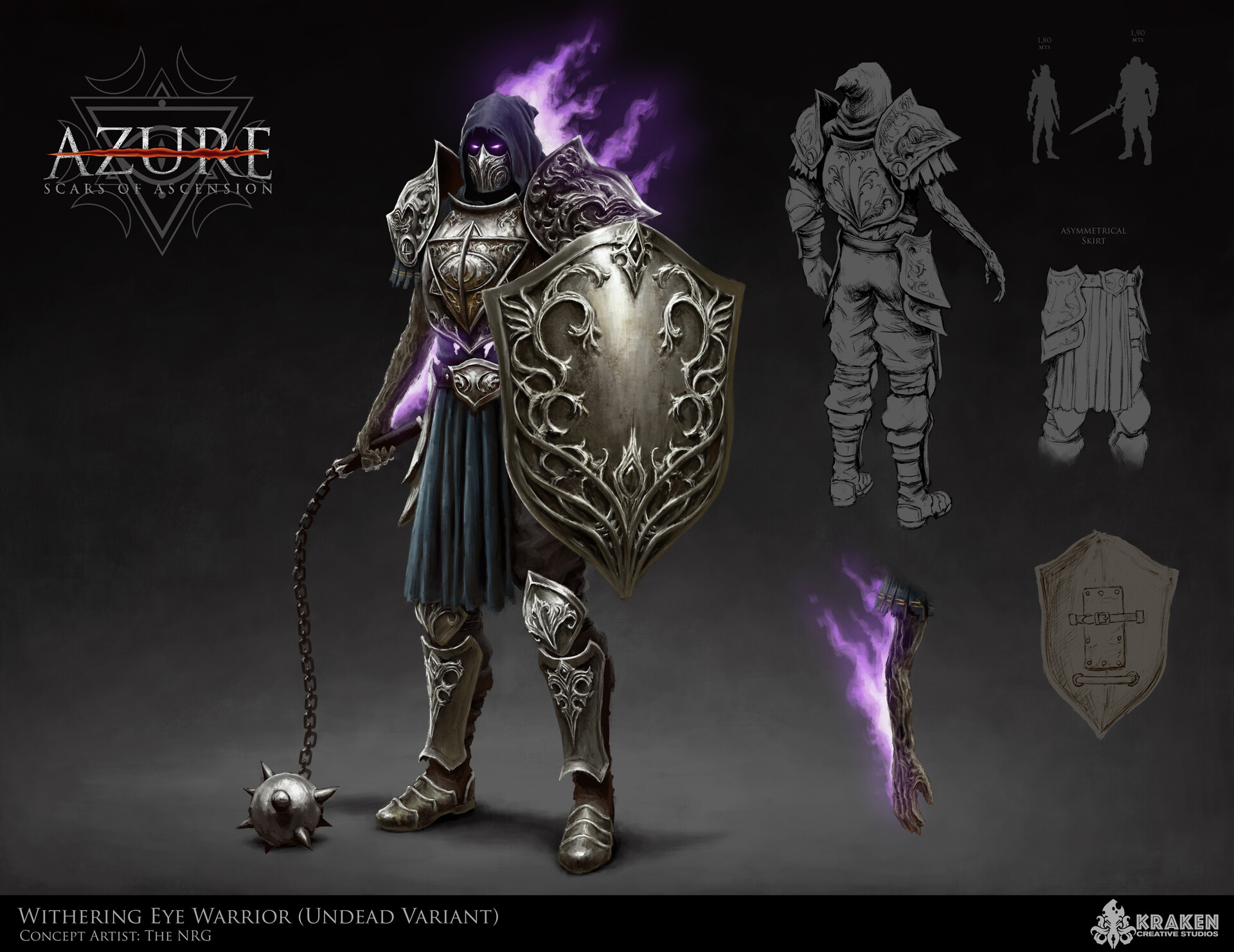 The NRG - Withering Eye Warrior concept art by NRG