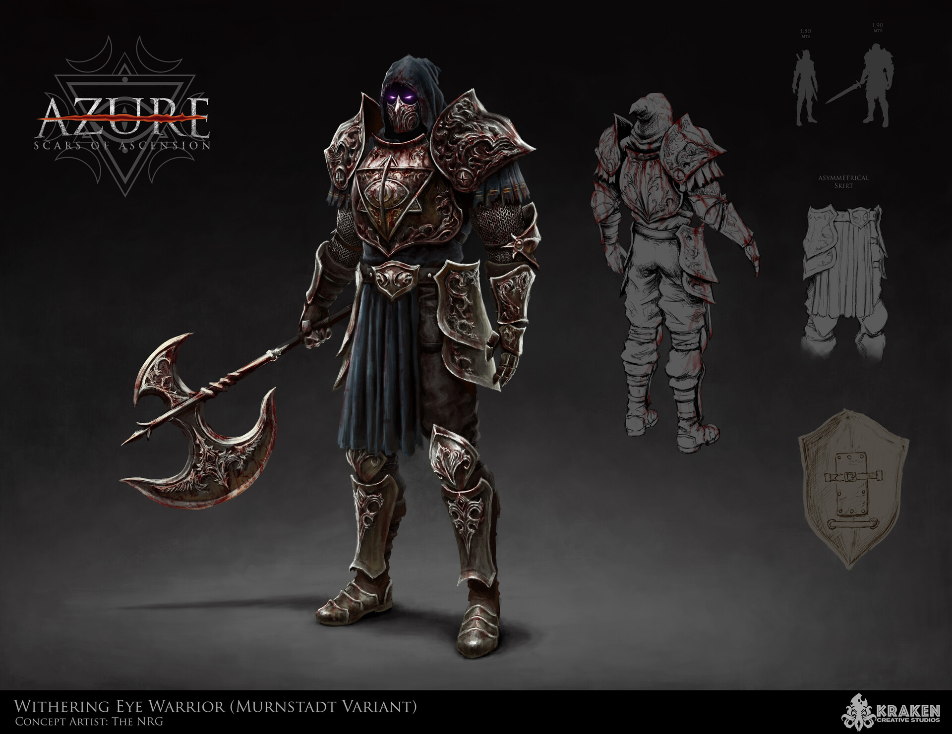 The NRG - Withering Eye Warrior concept art by NRG