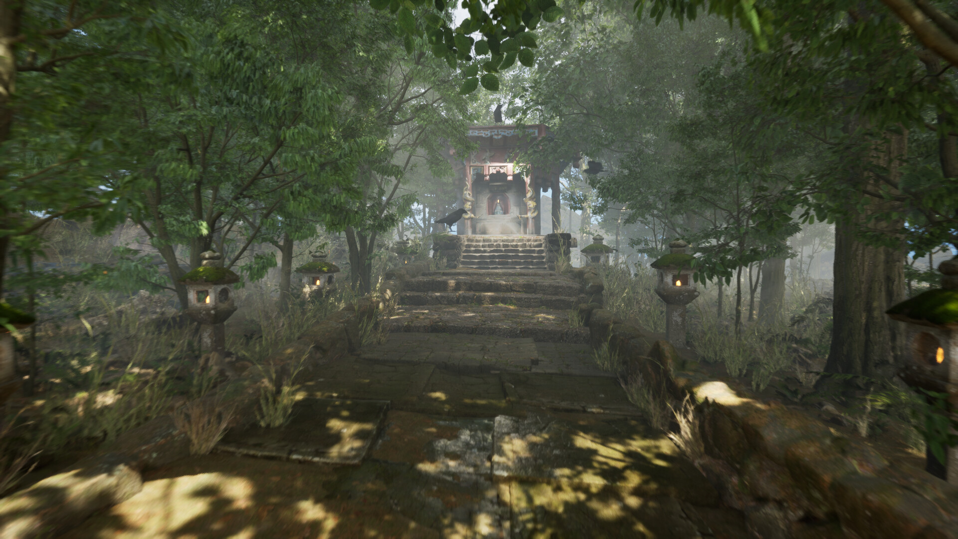 ArtStation - Forest path