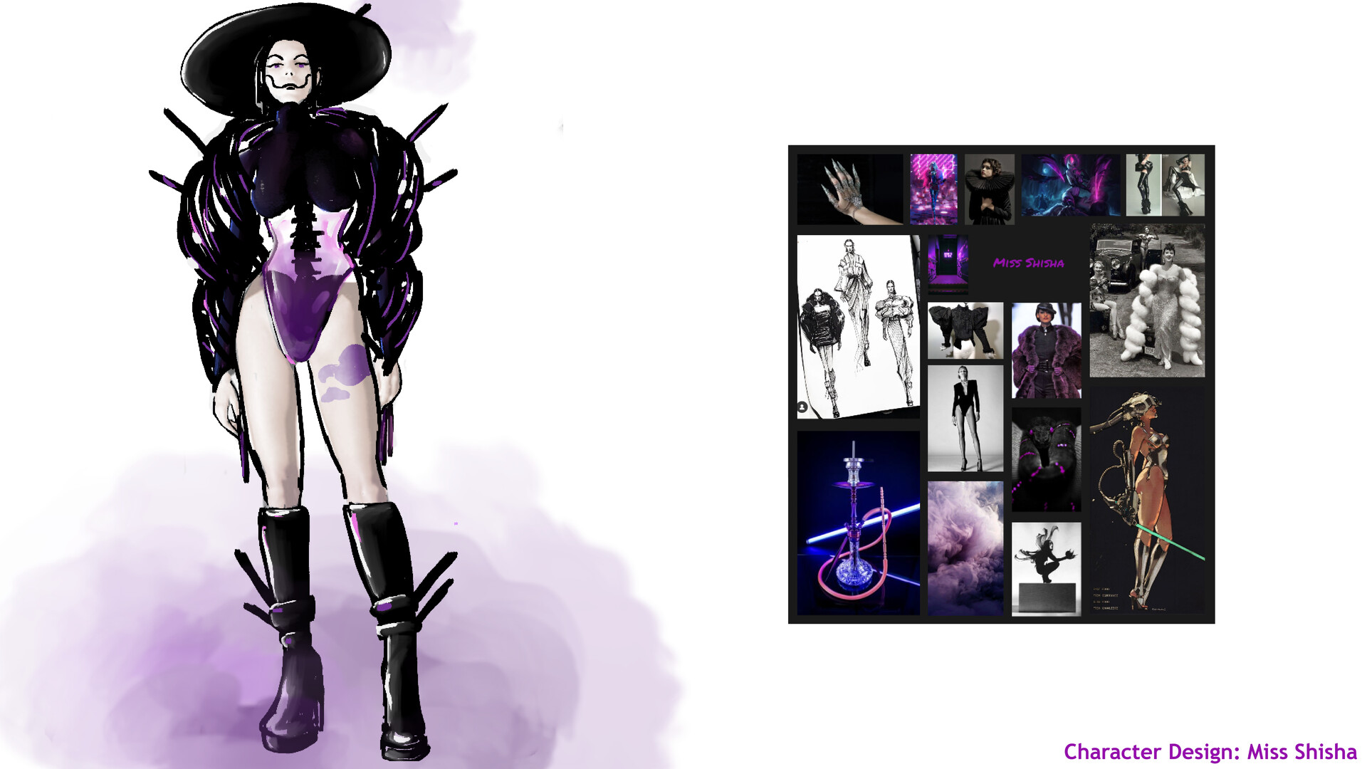 ArtStation - Character Design: Miss Shisha