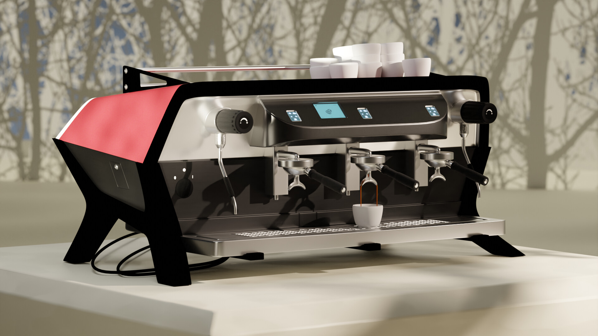 ArtStation - Sanremo F18 coffeemachine