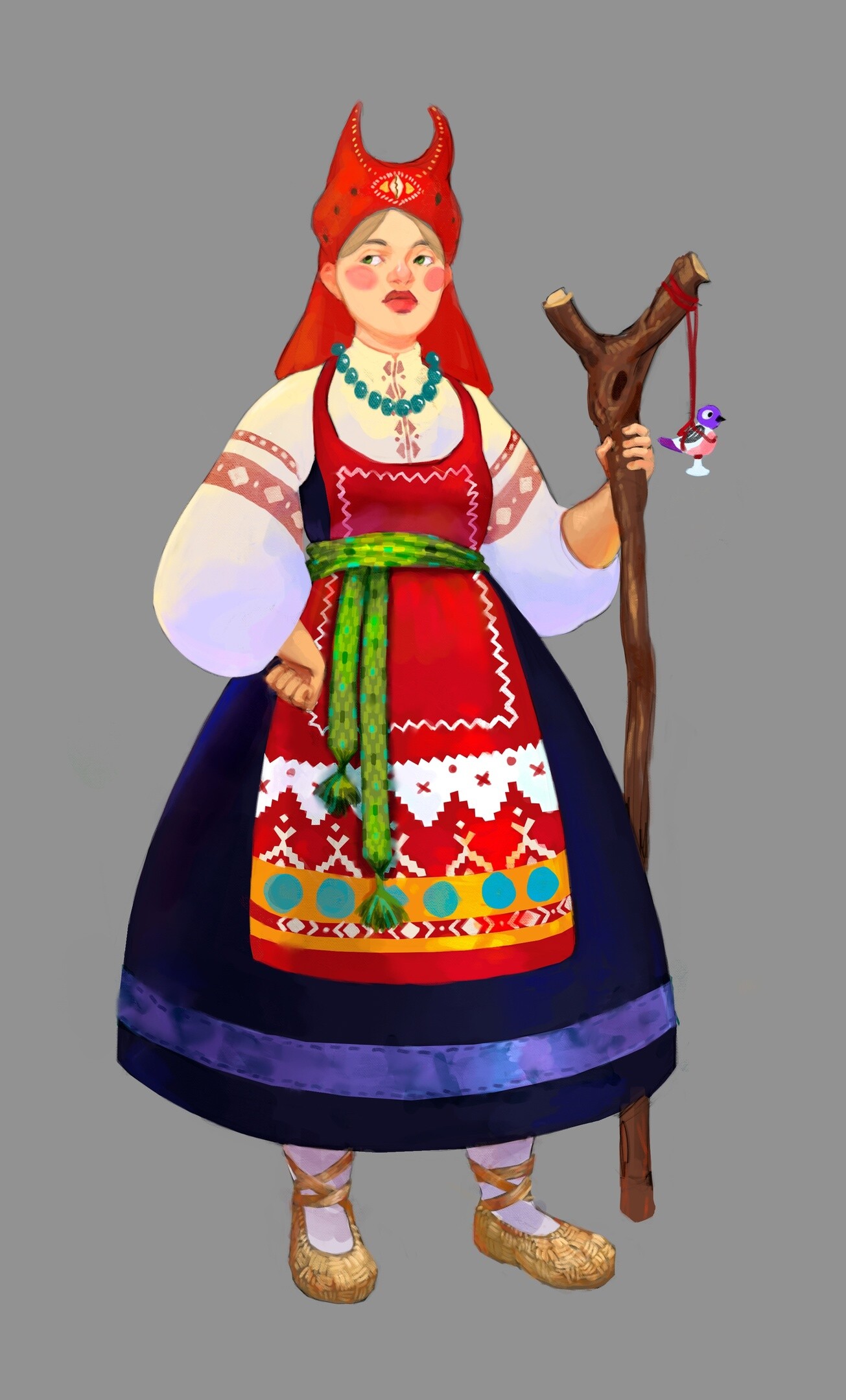 ArtStation - Etno girl
