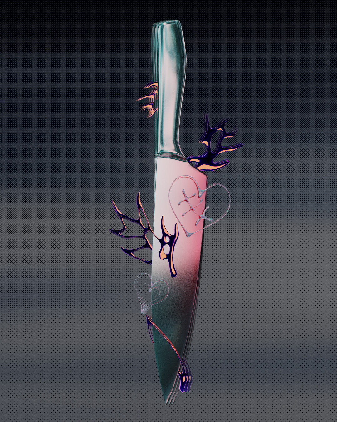 ArtStation - Abstract Chrometype