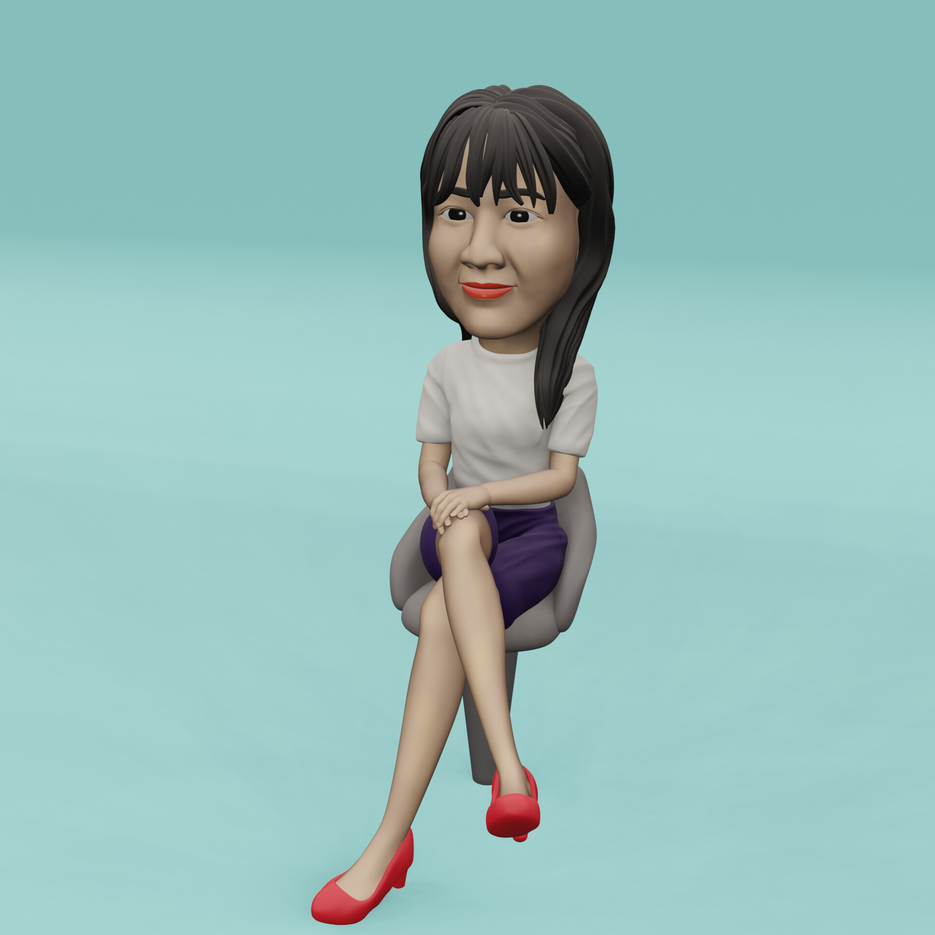 ArtStation - person 3d printing