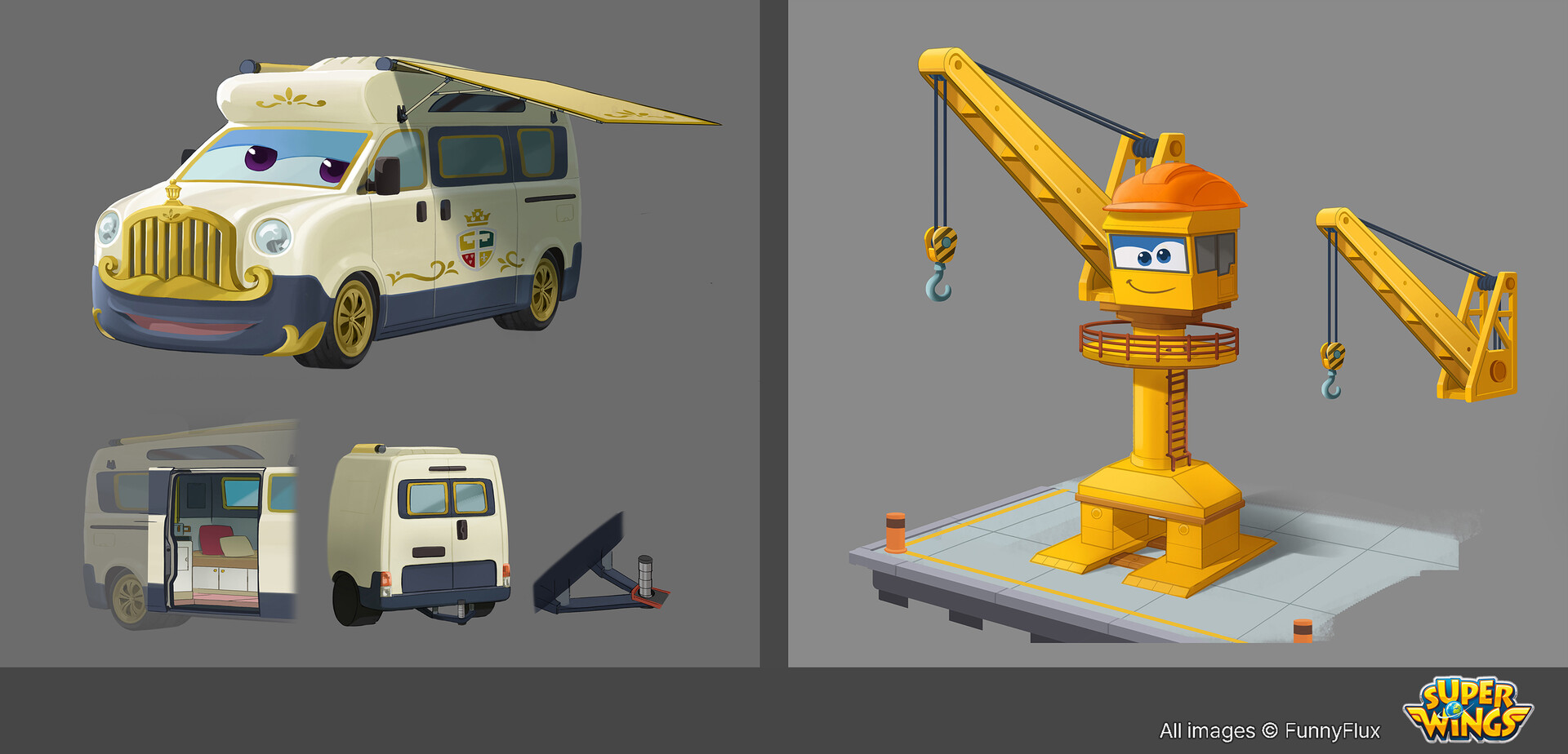 ArtStation - Animation props_vehicle