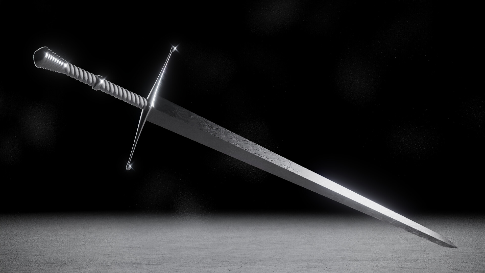 ArtStation - Damascus sword