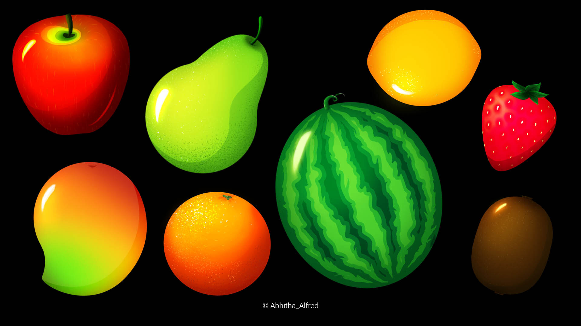 ArtStation - Fruits