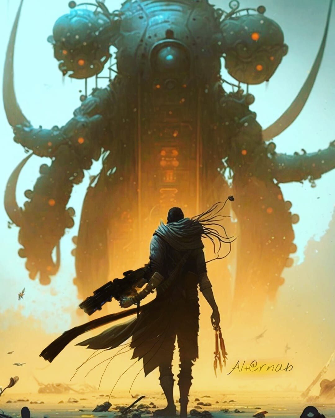 ArtStation - CYBORG WAR