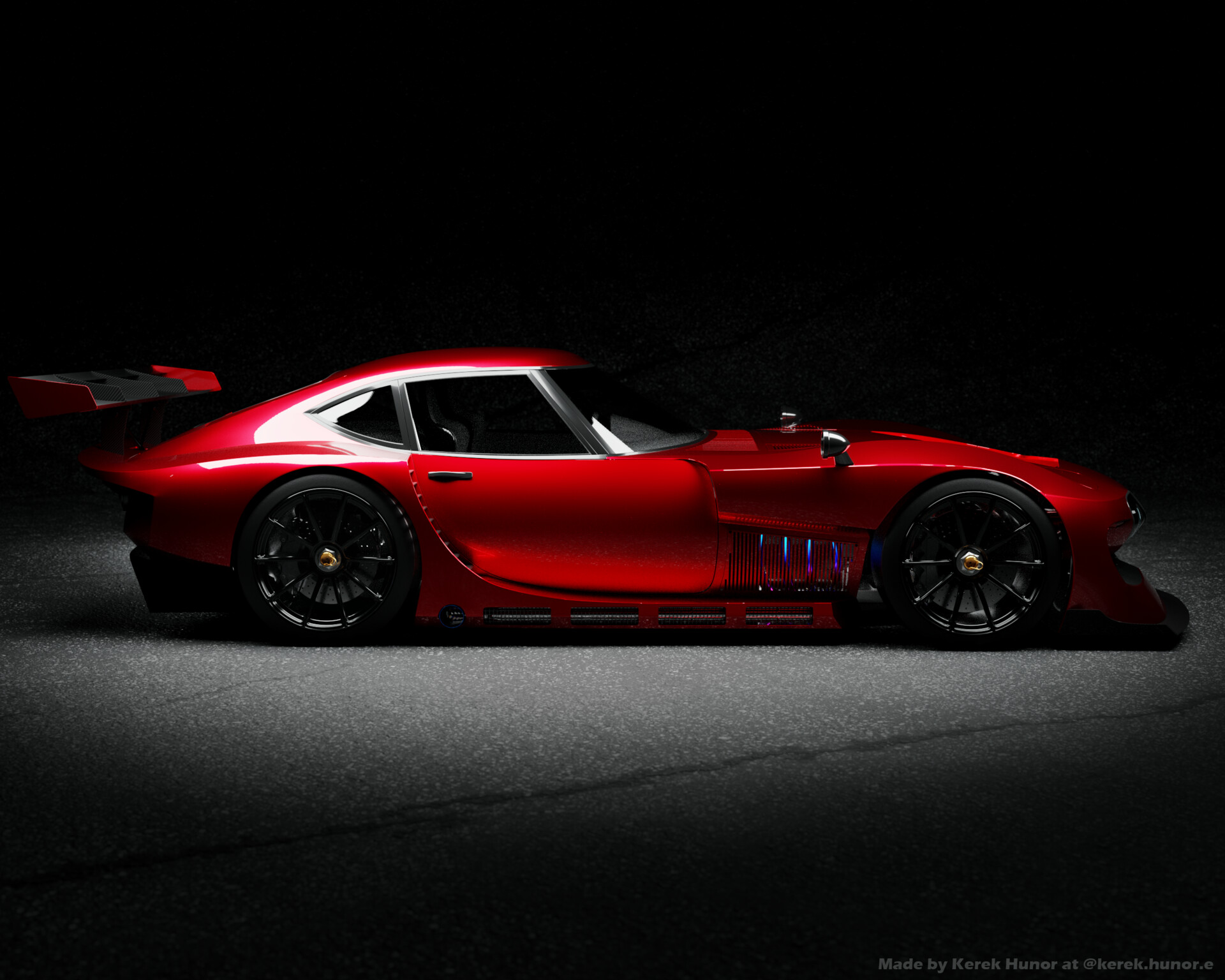 ArtStation - Toyota 2000GT Kerberos