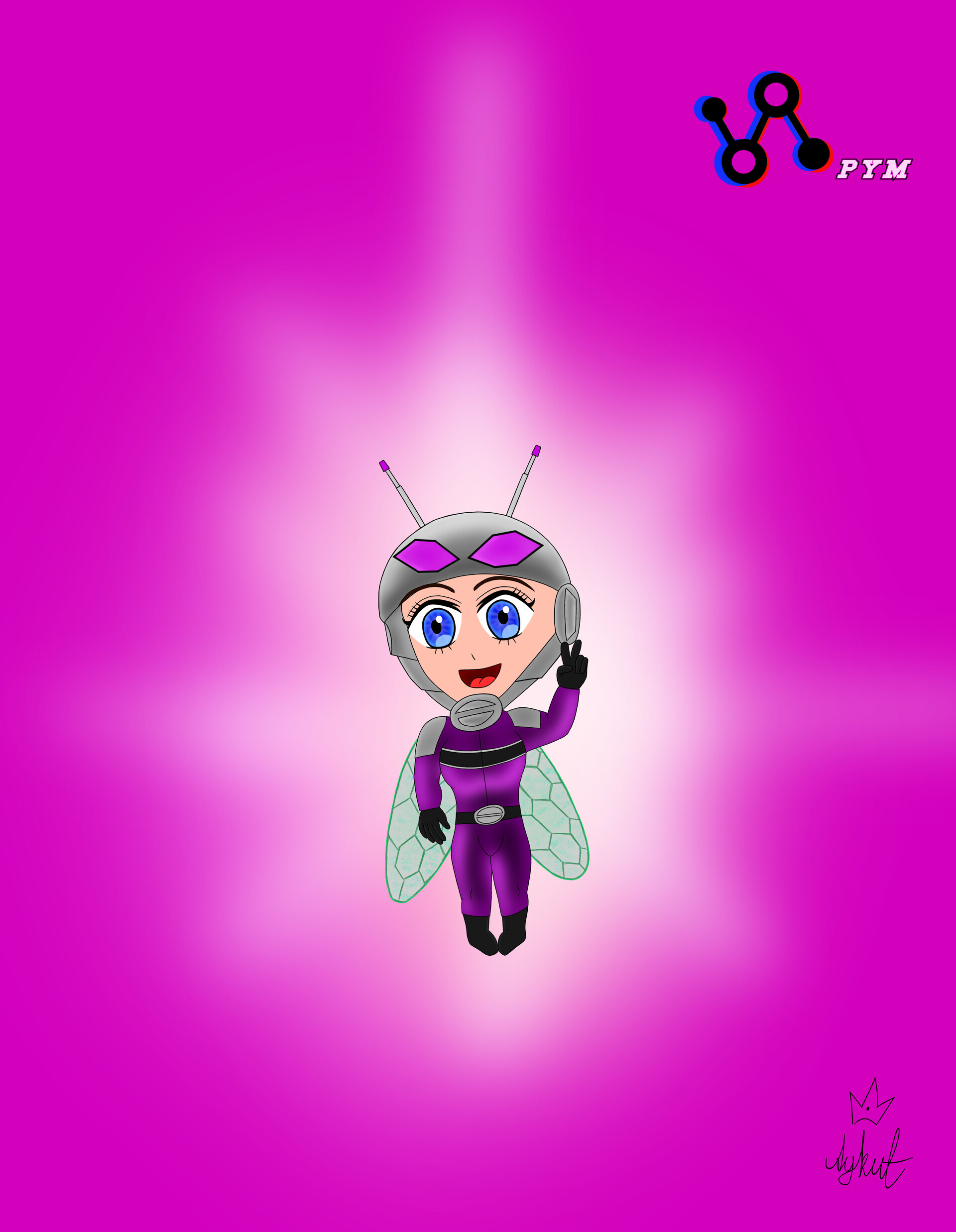 ArtStation - Ant Girl - Chibi