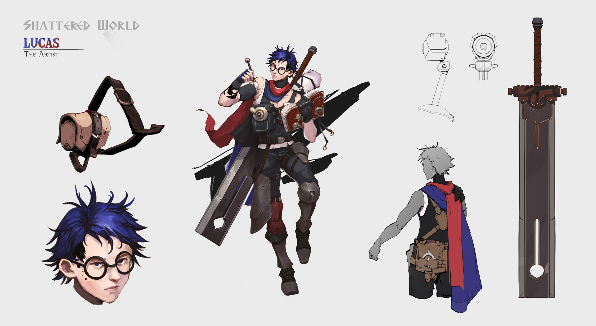 ArtStation - Shattered World - Character Design