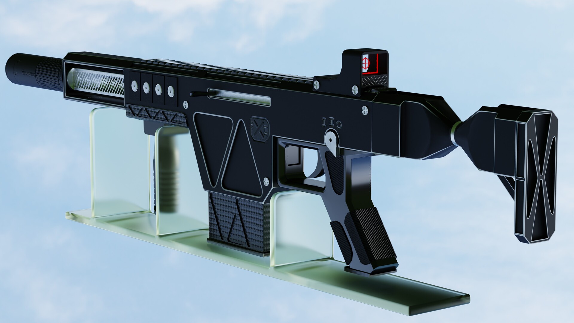 ArtStation - SciFi weapon