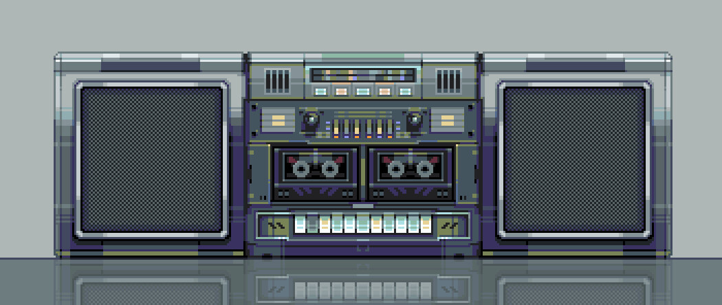 ArtStation - Boombox commission