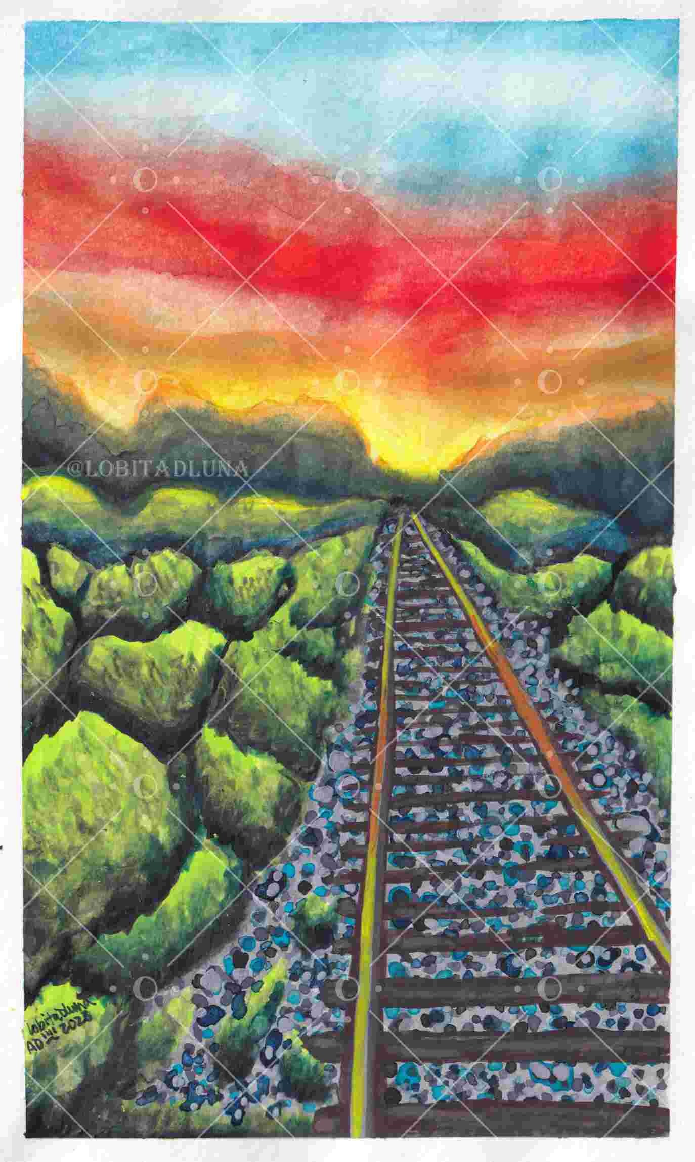 ArtStation - Train Tracks