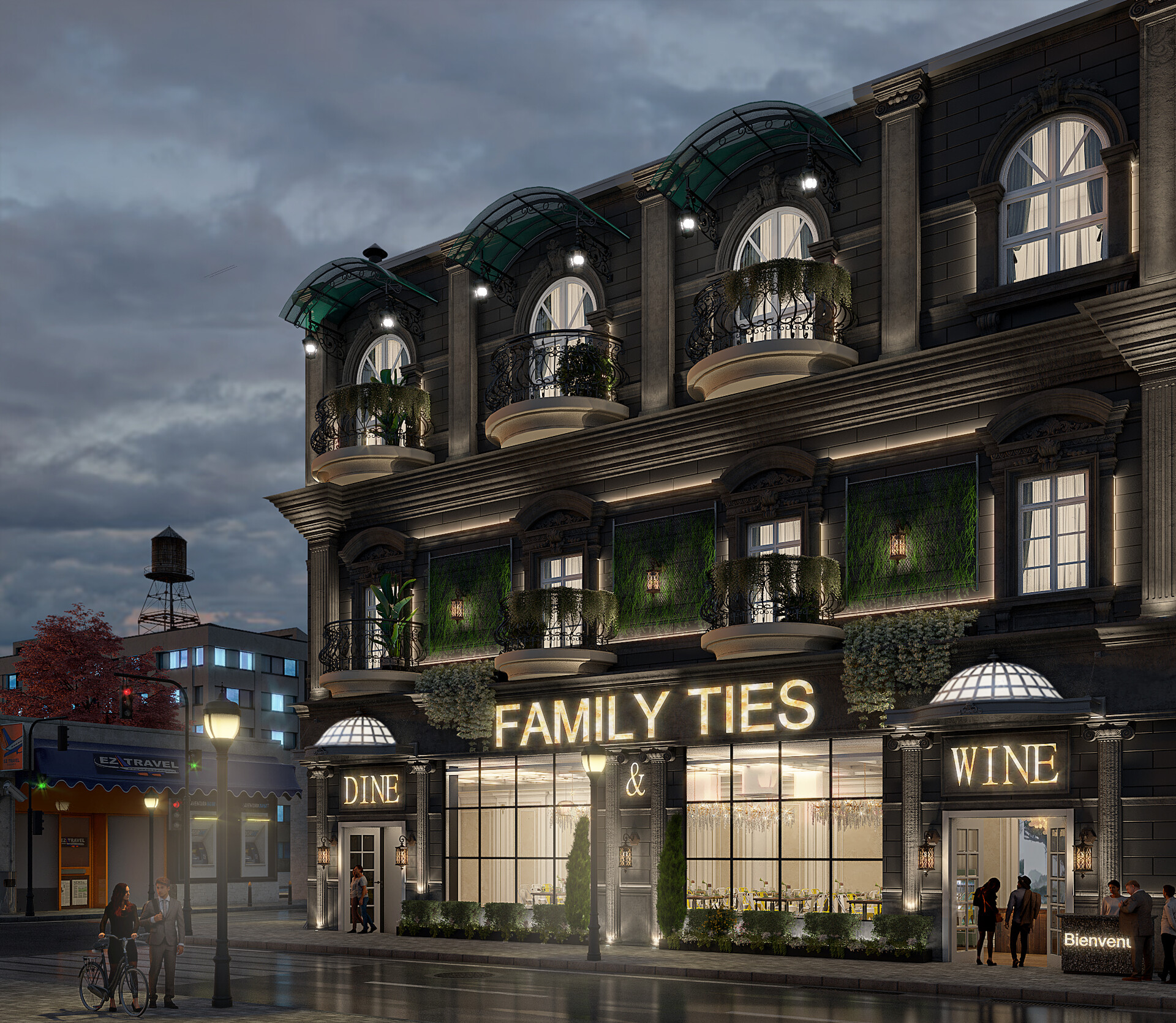 ArtStation - Classical Hotel Design