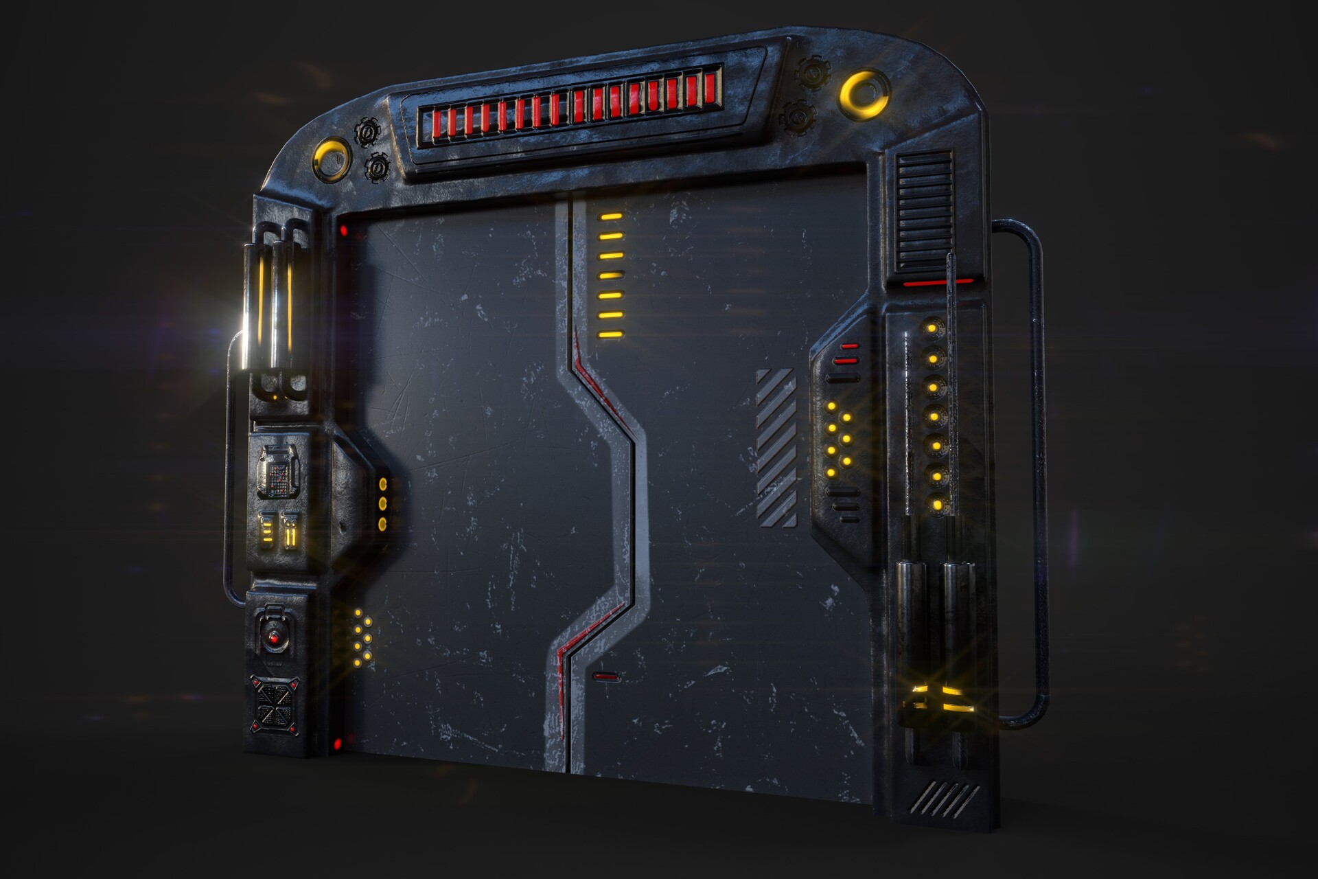ArtStation - Scifi Door